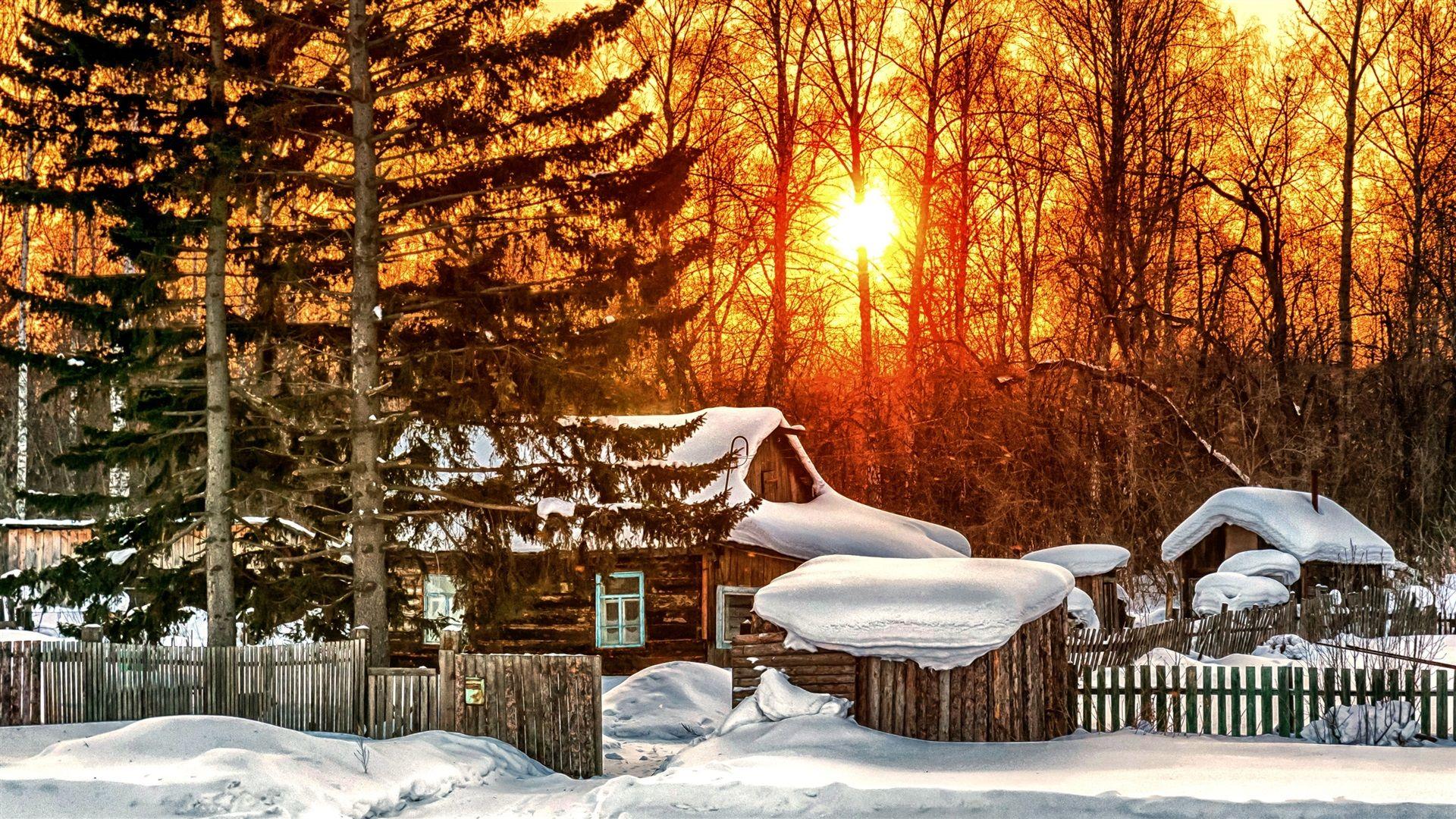 House Winter Wallpapers - Top Free House Winter Backgrounds ...