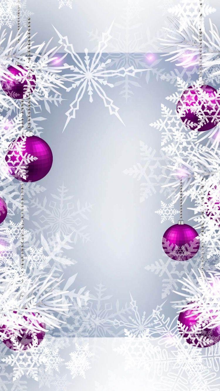 Purple Christmas Wallpapers - Top Free Purple Christmas Backgrounds ...