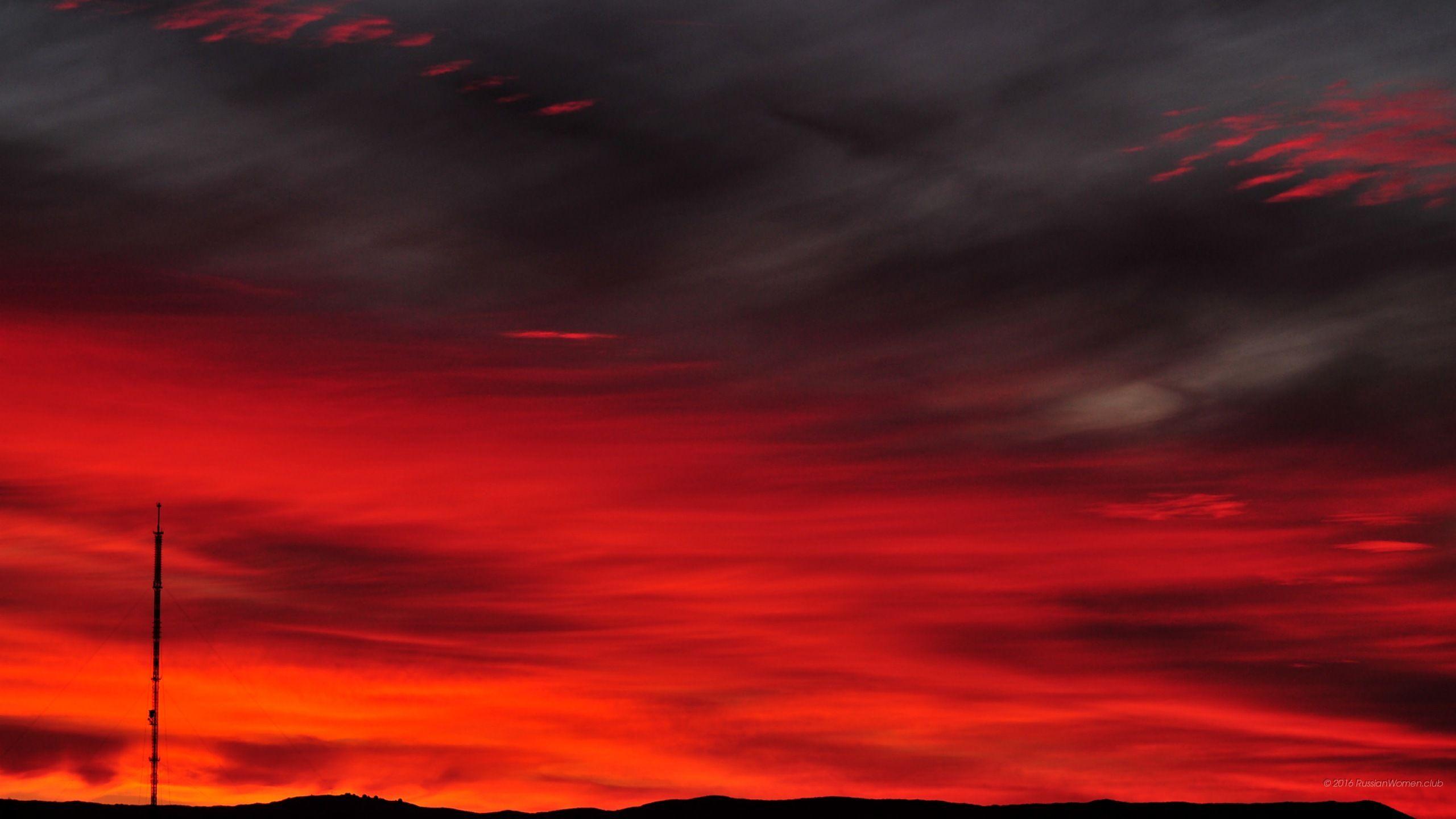 Red Sunrise Wallpapers - Top Free Red Sunrise Backgrounds - WallpaperAccess