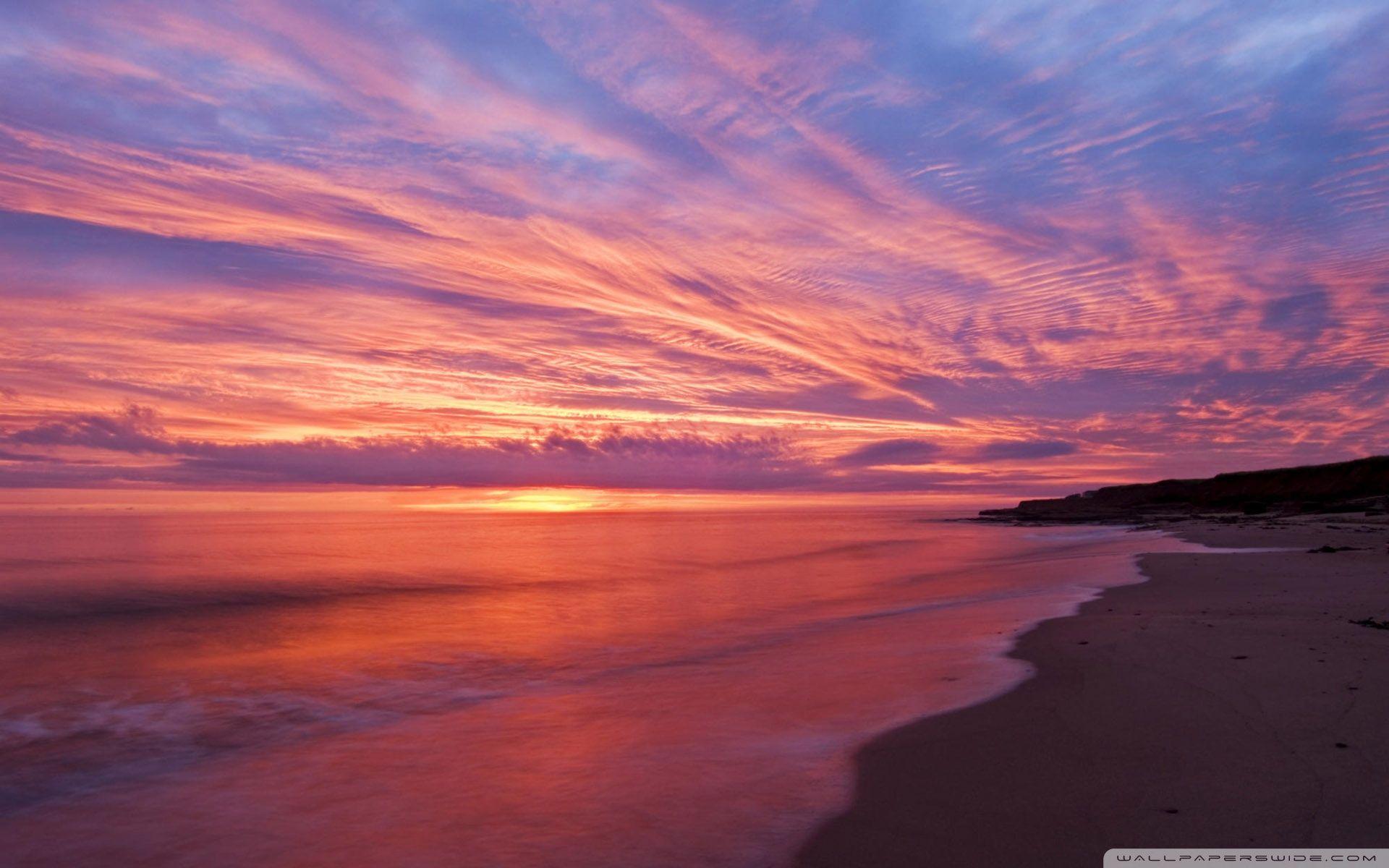 Red Sunrise Wallpapers - Top Free Red Sunrise Backgrounds - WallpaperAccess