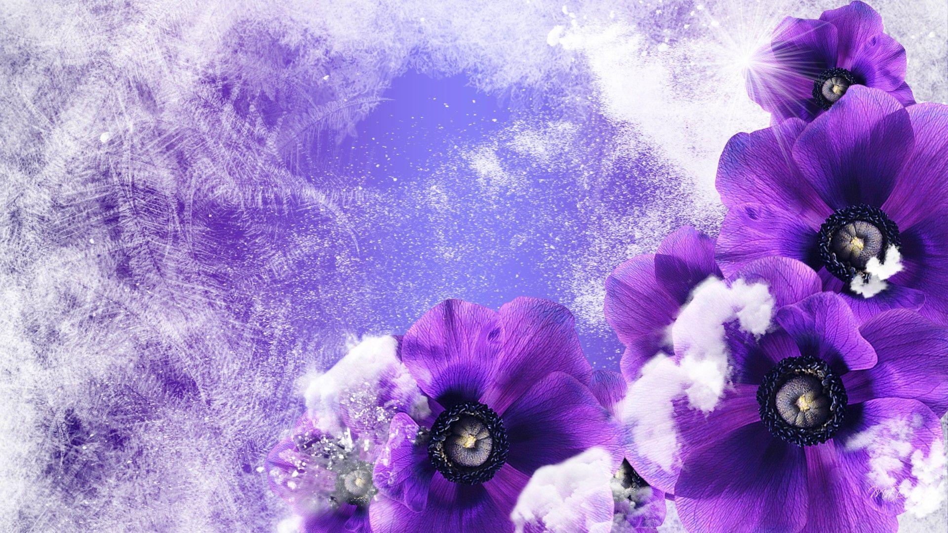 Purple Winter Wallpapers - Top Free Purple Winter Backgrounds - WallpaperAccess