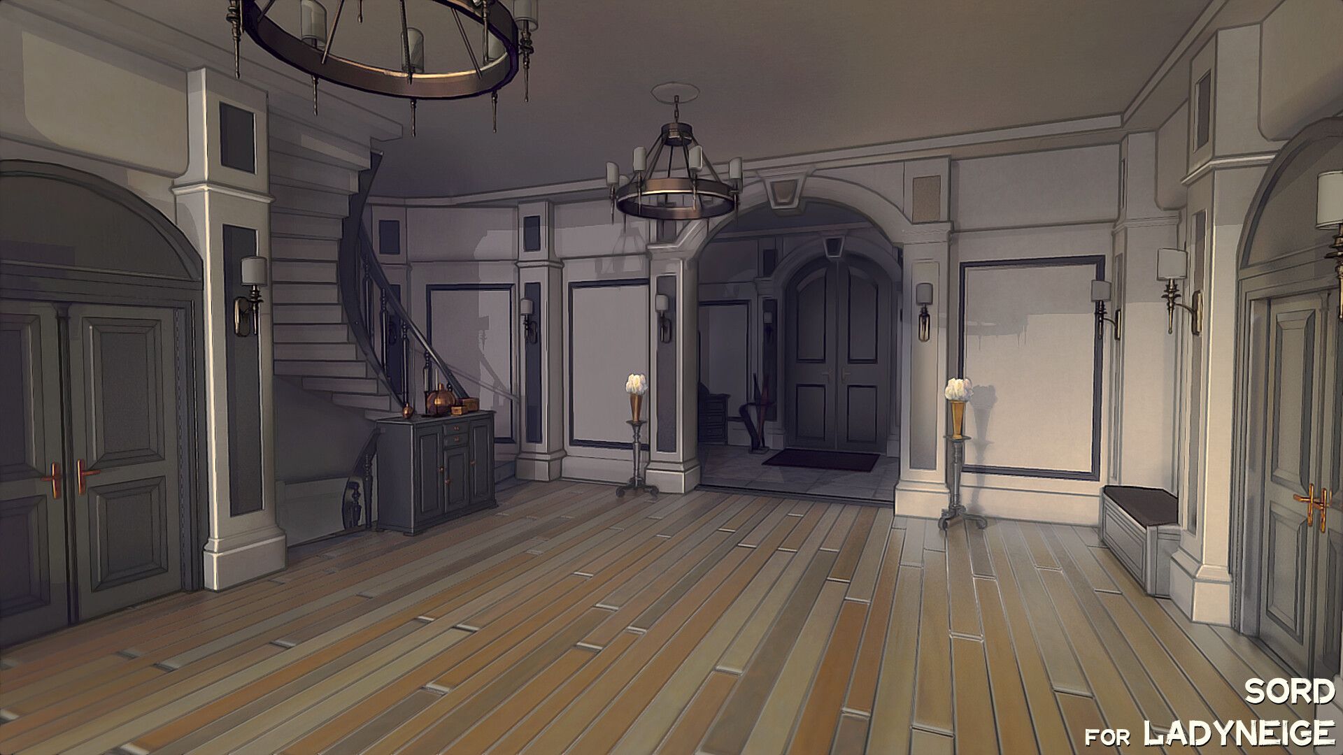 Mansion Interior Wallpapers - Top Free Mansion Interior Backgrounds - WallpaperAccess