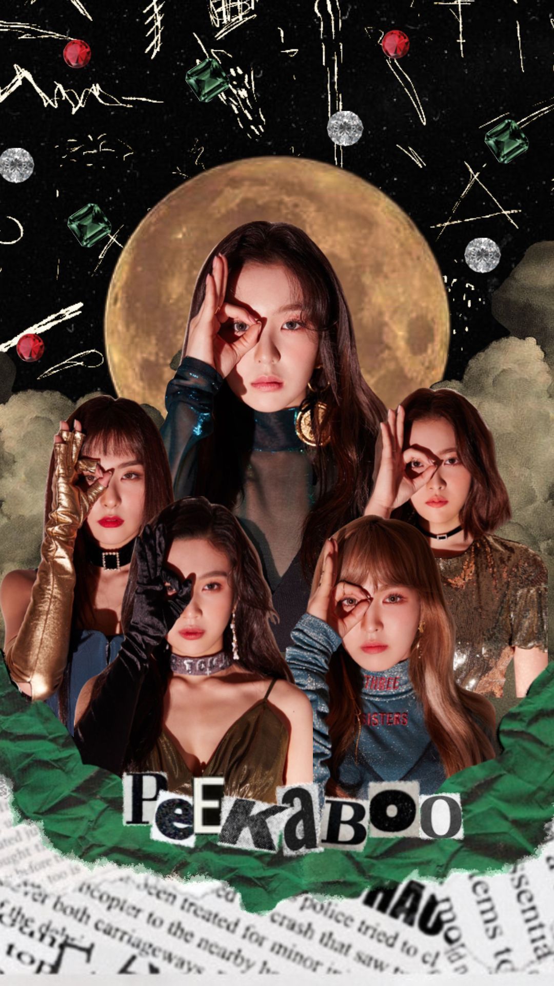 Red Velvet Peek-A-Boo Wallpapers - Top Free Red Velvet Peek-A-Boo ...