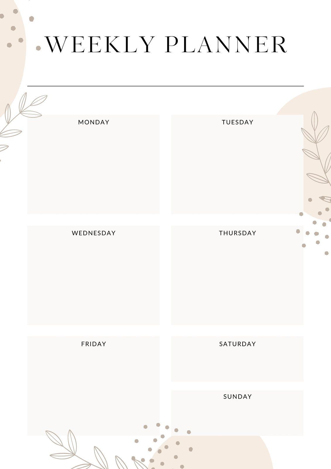 Weekly Planner Wallpapers - Top Free Weekly Planner Backgrounds ...