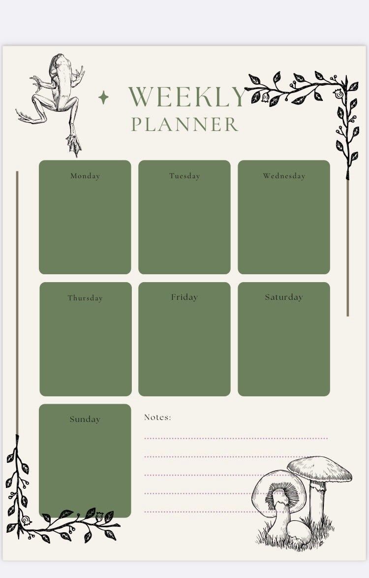 Weekly Planner Wallpapers - Top Free Weekly Planner Backgrounds ...