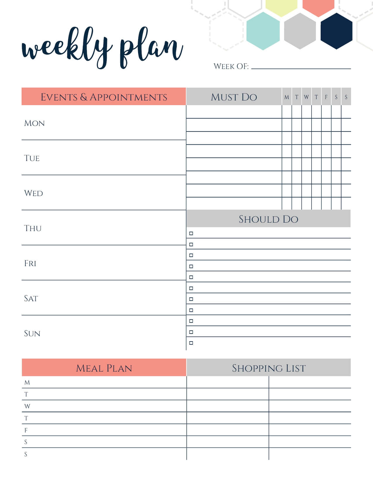 Weekly Planner Wallpapers - Top Free Weekly Planner Backgrounds ...