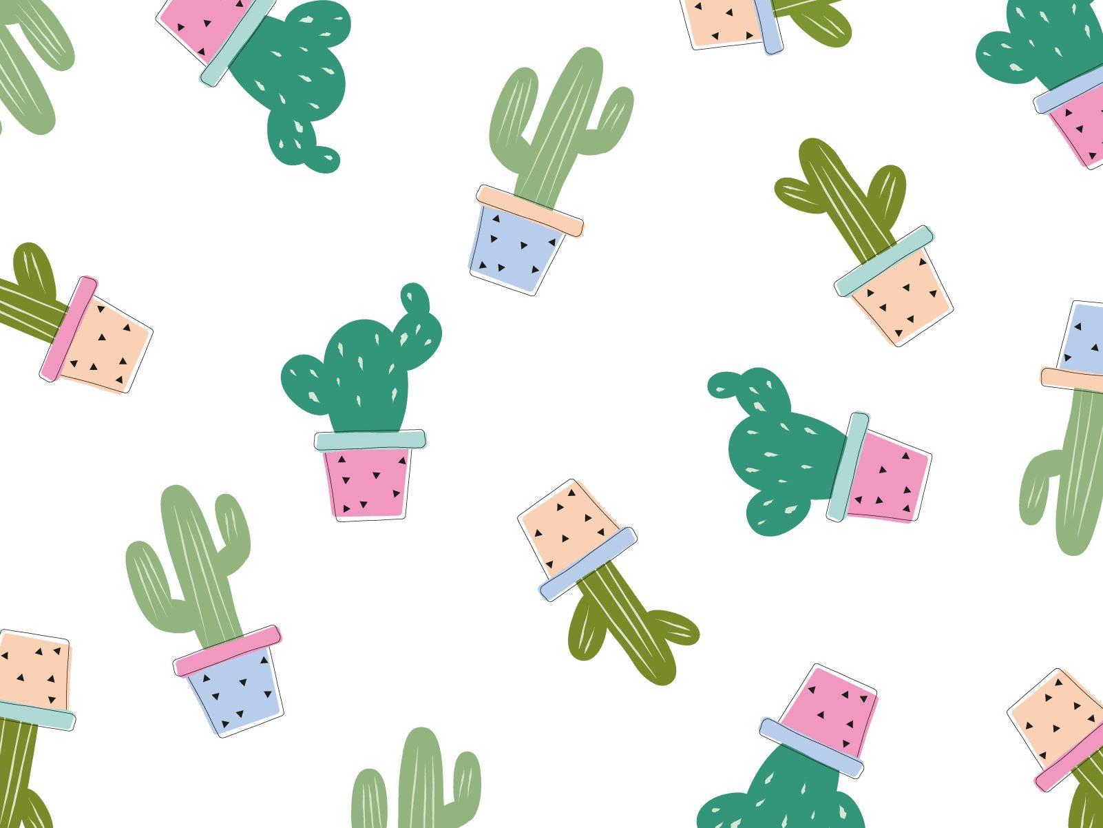 Cute Cactus Desktop Wallpapers - Top Free Cute Cactus Desktop ...