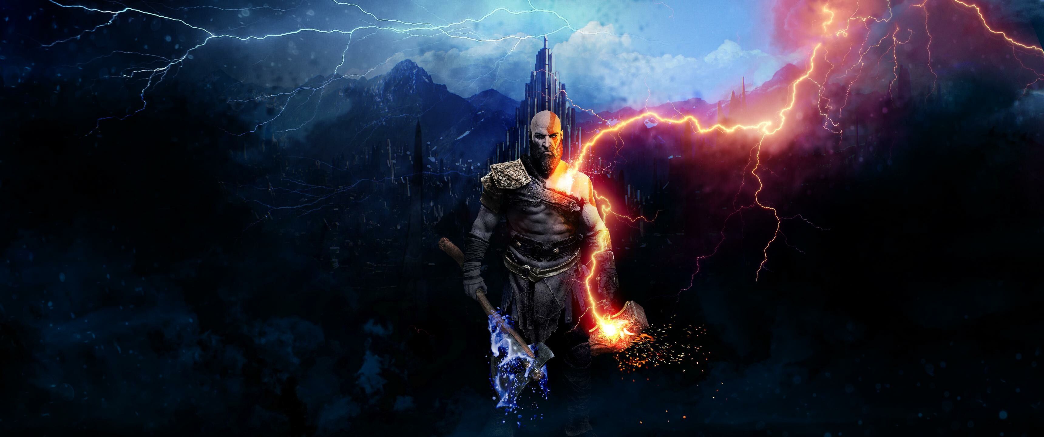 God of War Dual Monitor Wallpapers - Top Free God of War Dual Monitor ...