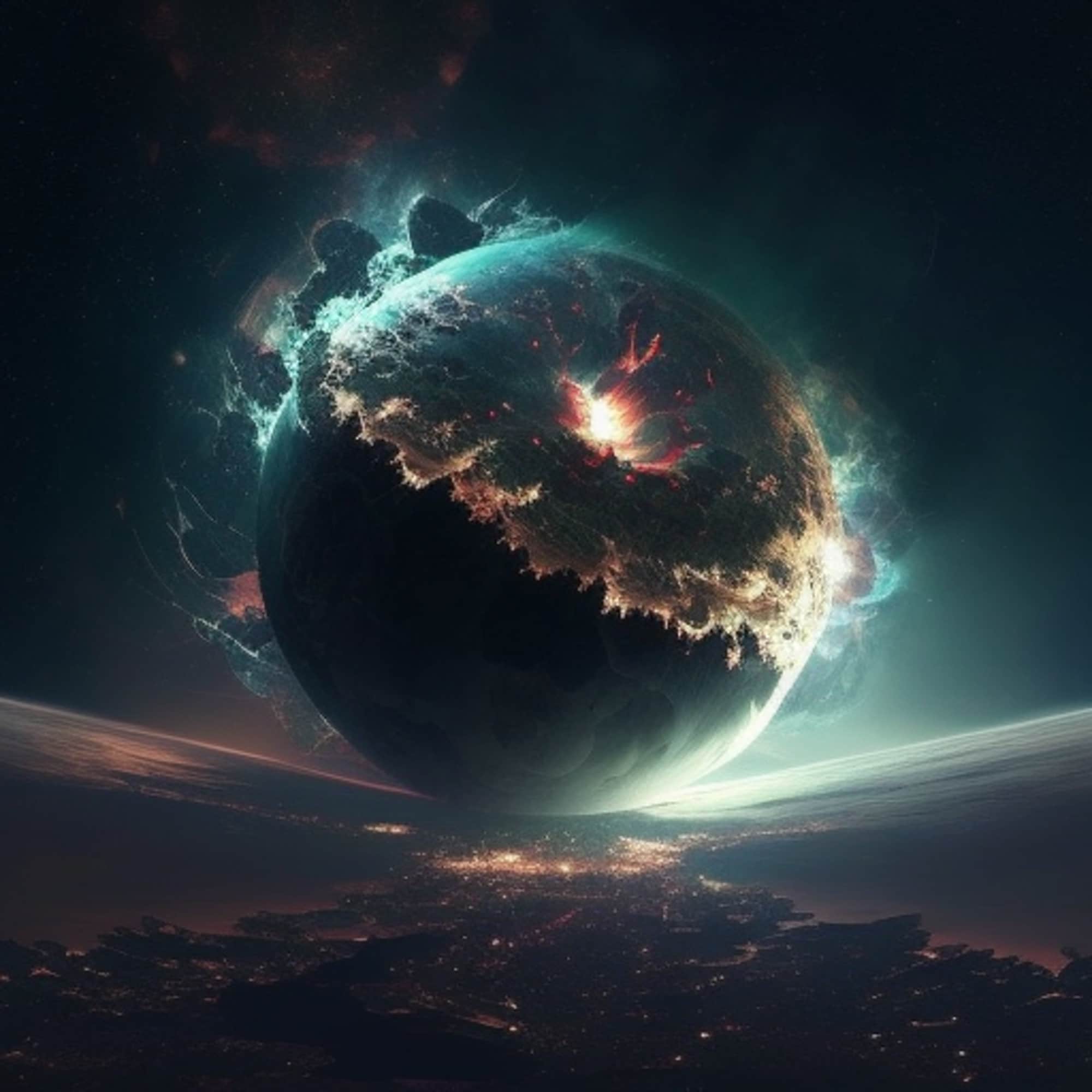 Destroyed Planet Wallpapers - Top Free Destroyed Planet Backgrounds ...