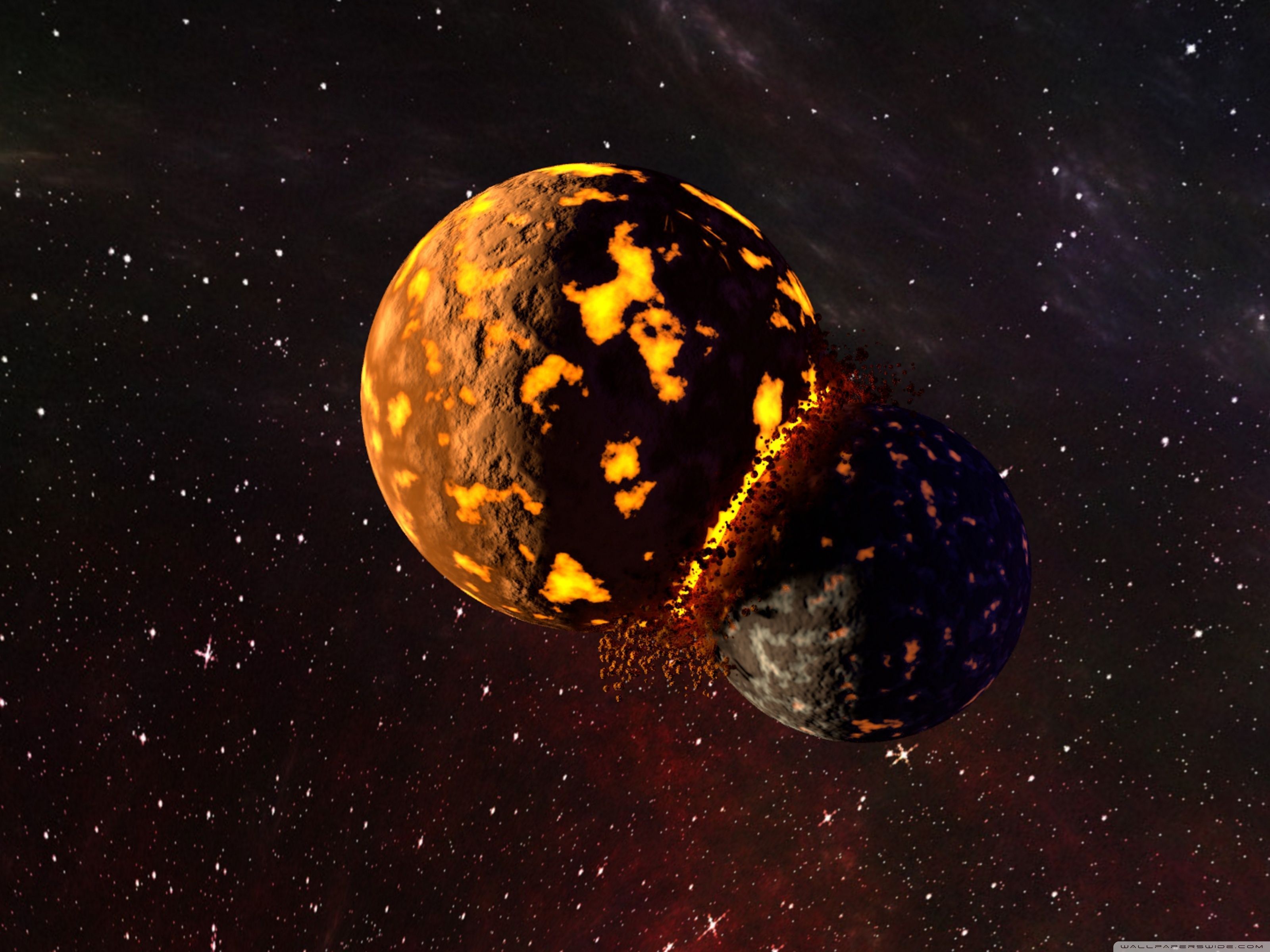 Destroyed Planet Wallpapers - Top Free Destroyed Planet Backgrounds ...