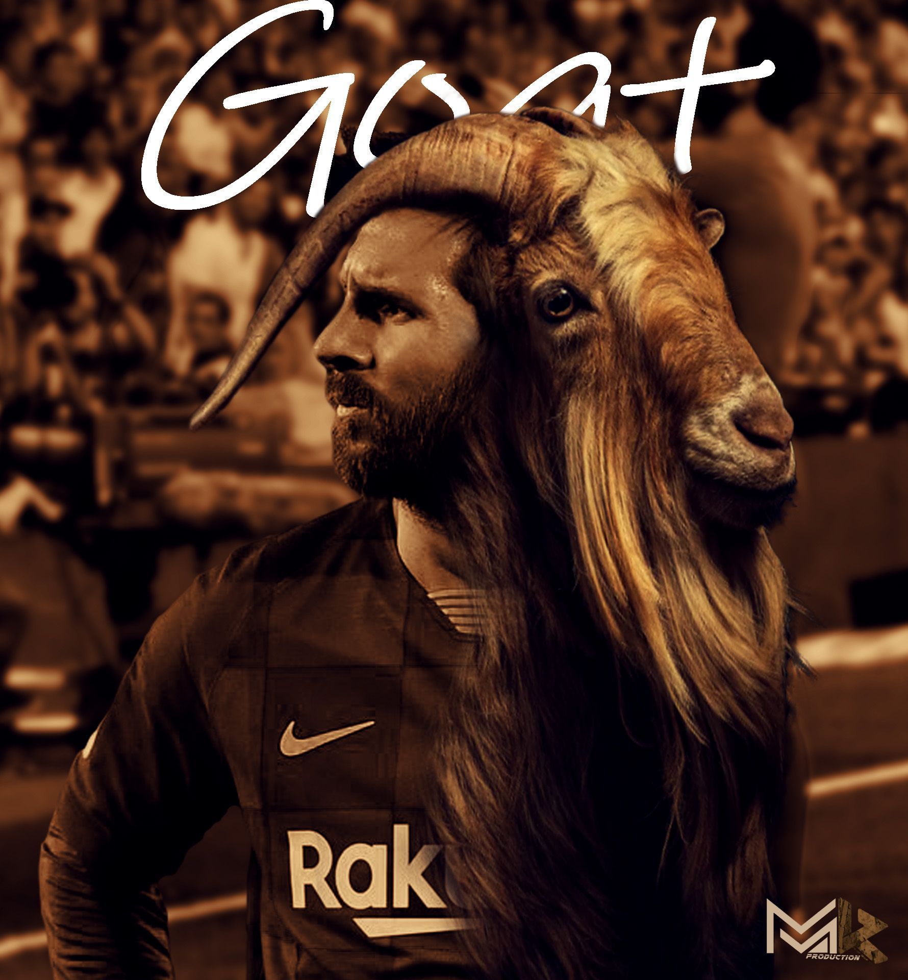 Messi With Goat Wallpapers - Top Free Messi With Goat Backgrounds ...