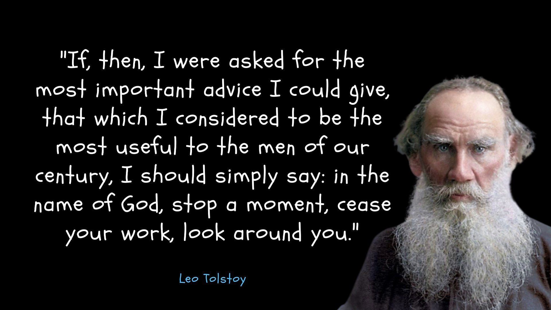 Leo Tolstoy Wallpapers - Top Free Leo Tolstoy Backgrounds - WallpaperAccess
