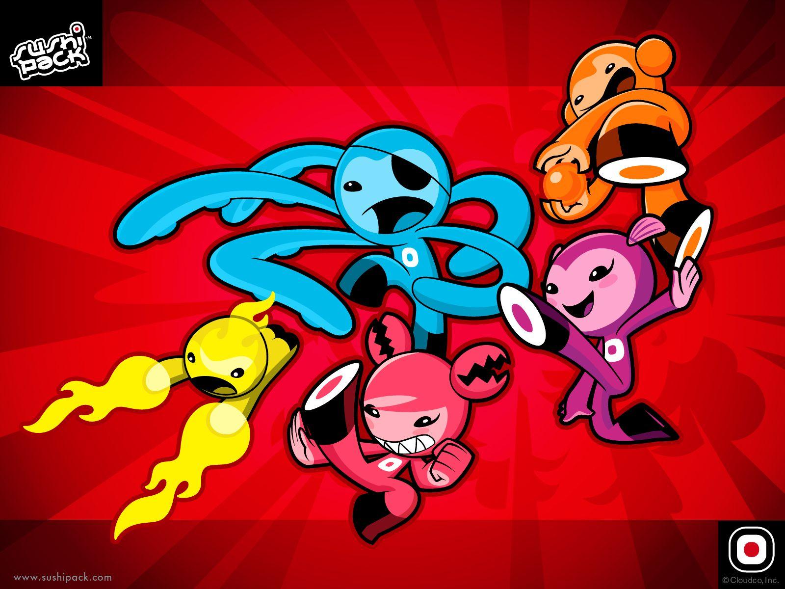 Cartoon Sushi Wallpapers - Top Free Cartoon Sushi Backgrounds ...