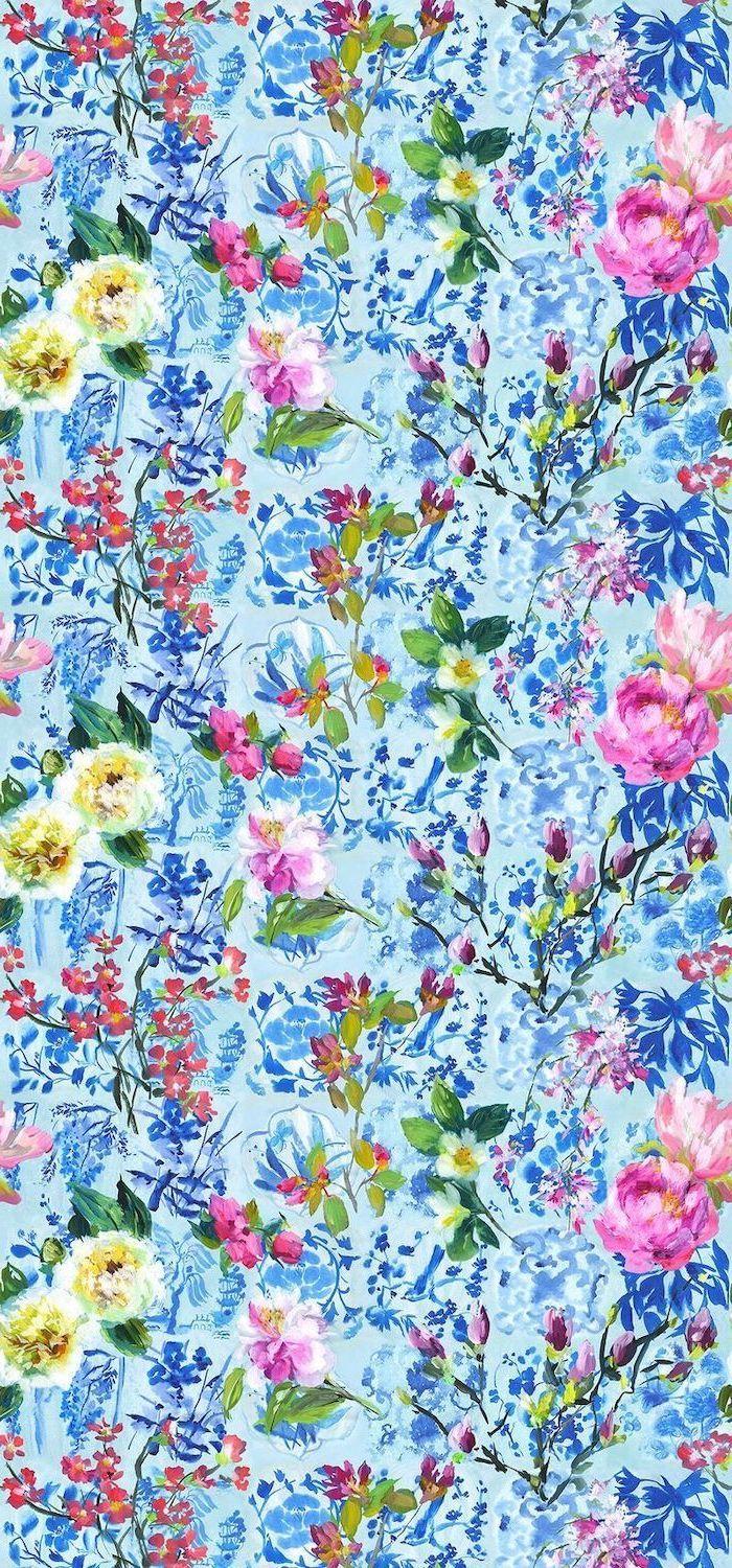 Blue Flowers Phone Wallpapers - Top Free Blue Flowers Phone Backgrounds ...
