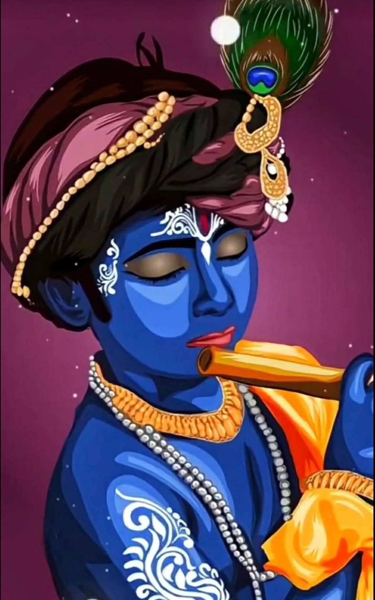Lord Krishna Anime Wallpapers - Top Free Lord Krishna Anime Backgrounds ...