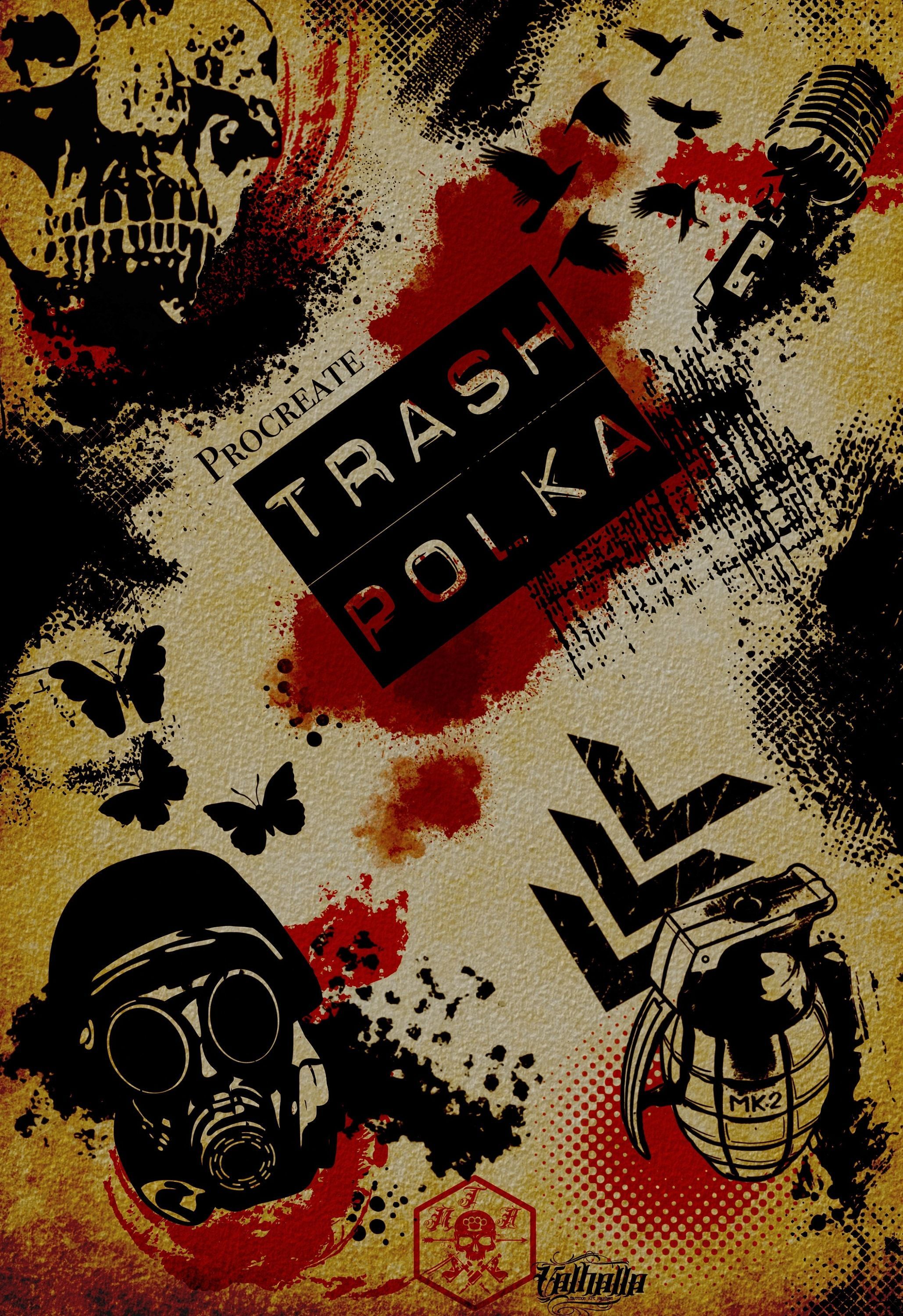 Trash Polka Wallpapers - Top Free Trash Polka Backgrounds - WallpaperAccess