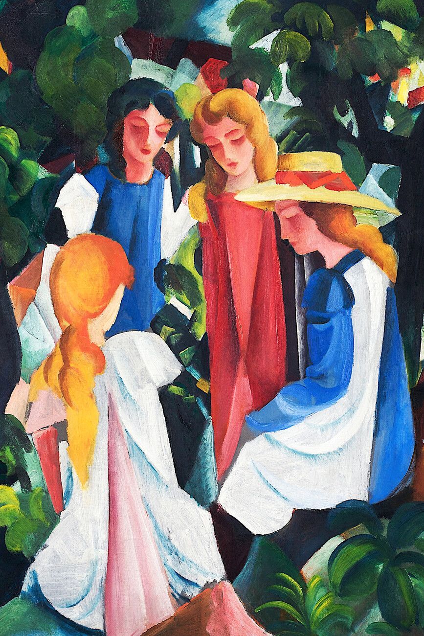 August Macke Wallpapers - Top Free August Macke Backgrounds ...