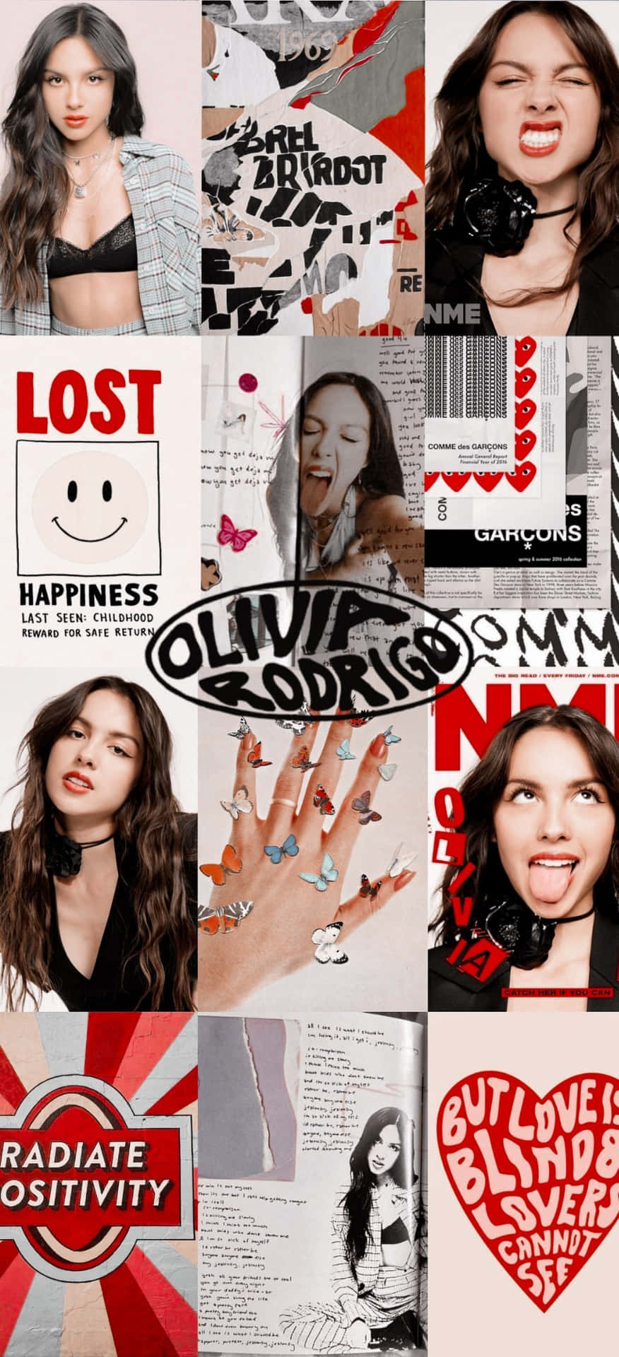 Olivia Rodrigo Collage Wallpapers - Top Free Olivia Rodrigo Collage ...