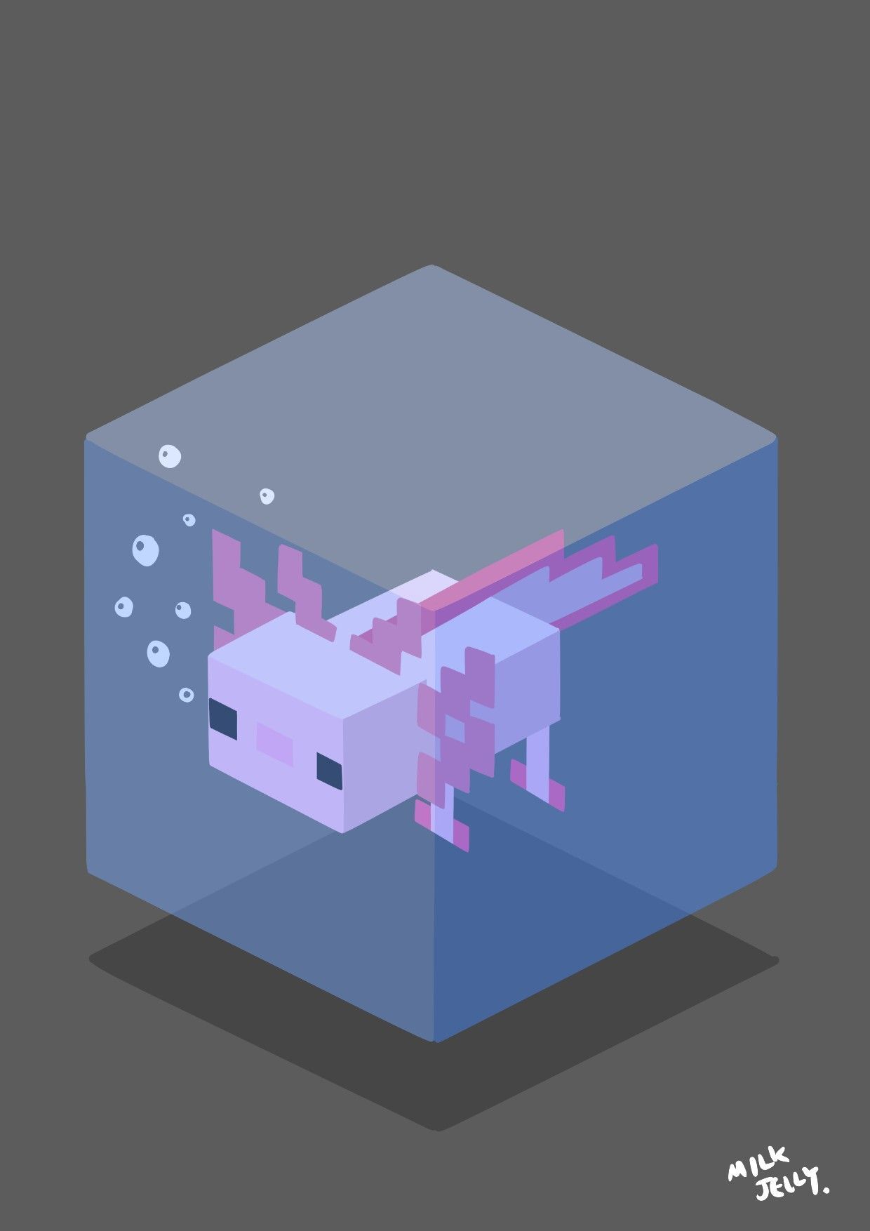 Minecraft Axolotl Wallpapers - Top Free Minecraft Axolotl Backgrounds ...