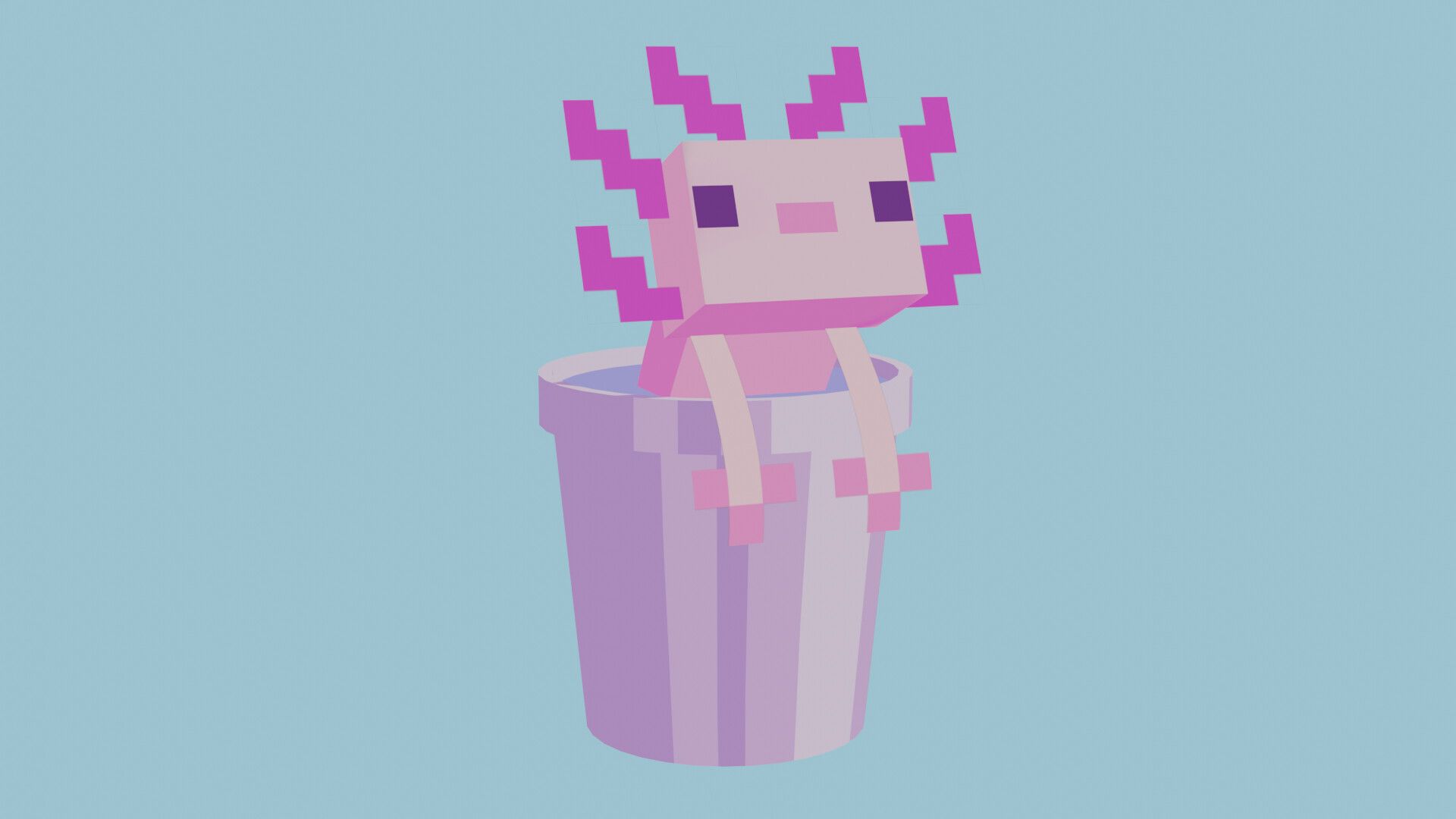 Minecraft Axolotl Wallpapers - Top Free Minecraft Axolotl Backgrounds ...