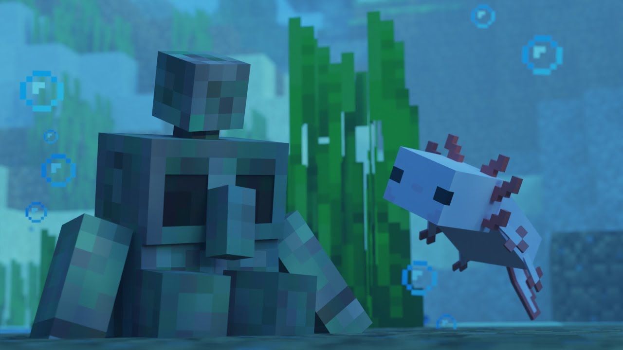 Minecraft Axolotl Wallpapers - Top Free Minecraft Axolotl Backgrounds ...