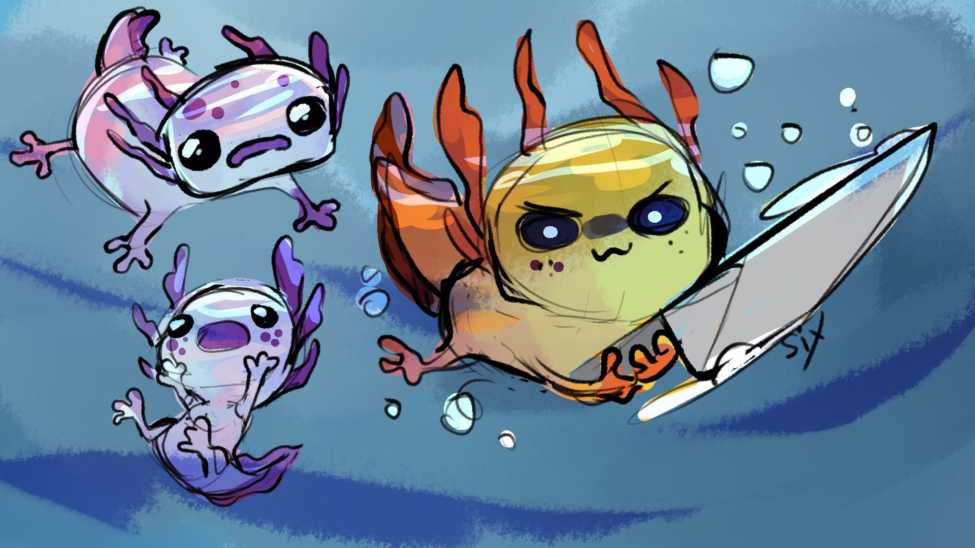 Minecraft Axolotl Wallpapers - Top Free Minecraft Axolotl Backgrounds ...