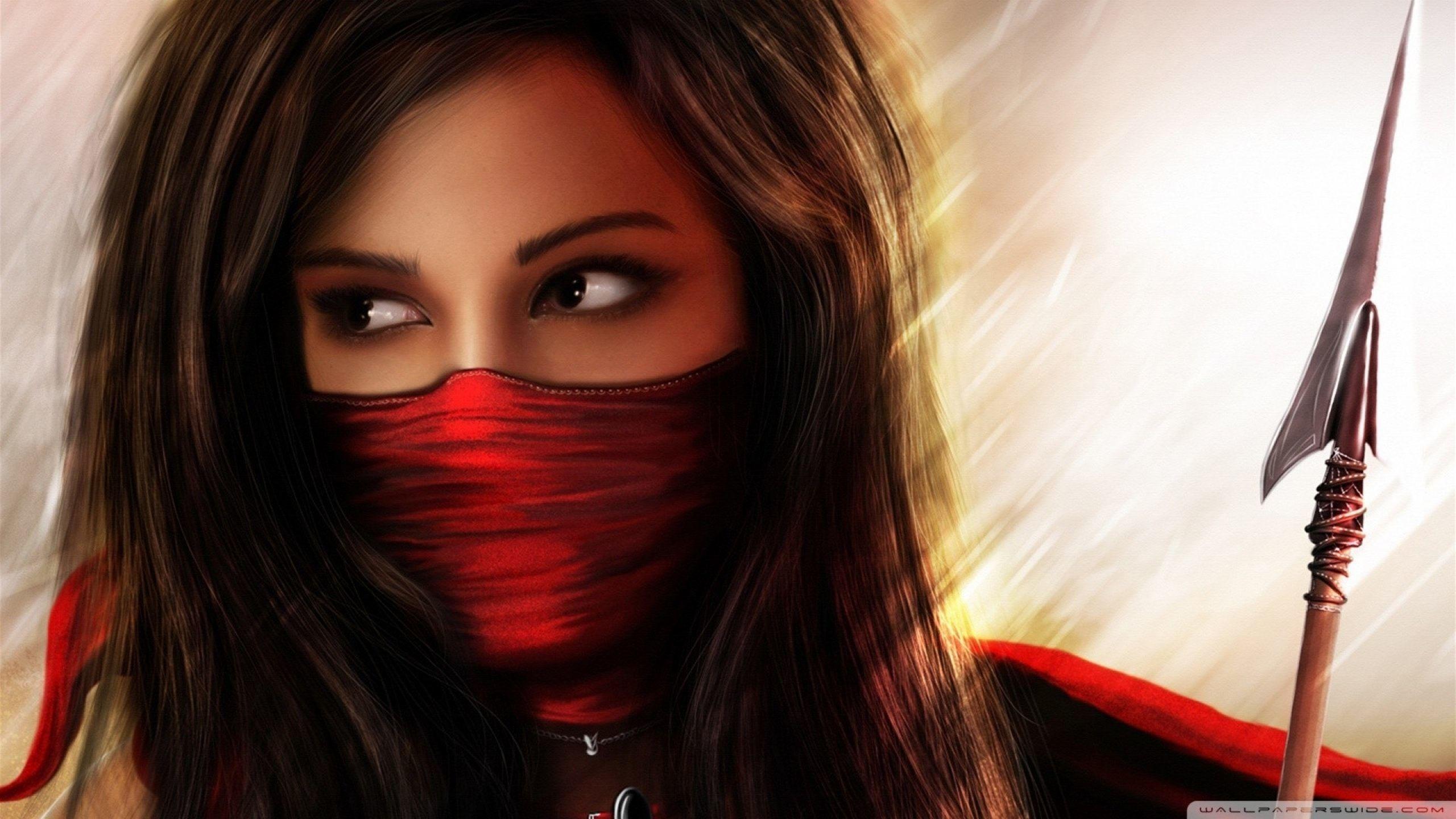 Lady Ninja Wallpapers - Top Free Lady Ninja Backgrounds - WallpaperAccess