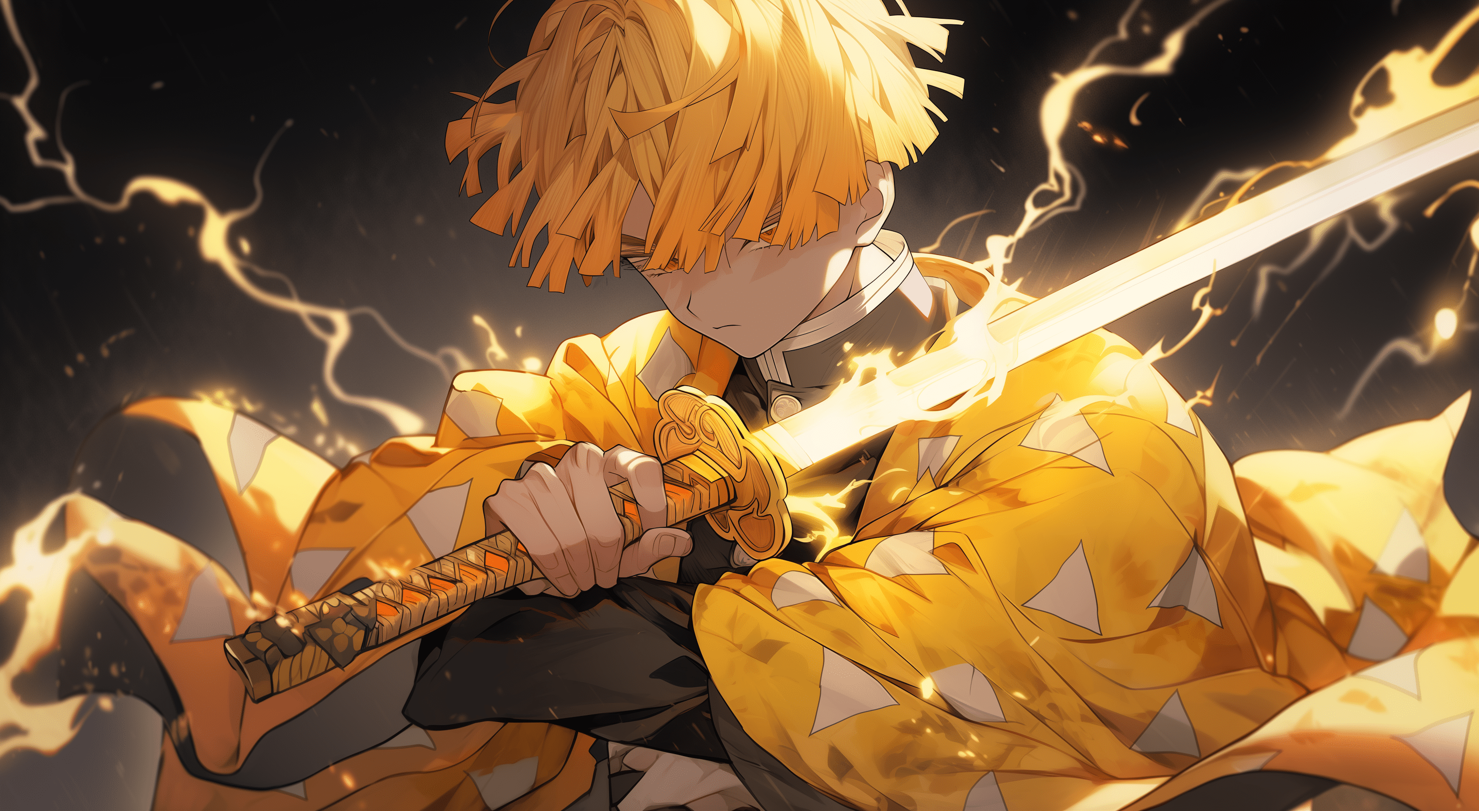 Zenitsu Infinity Castle Wallpapers - Top Free Zenitsu Infinity Castle ...