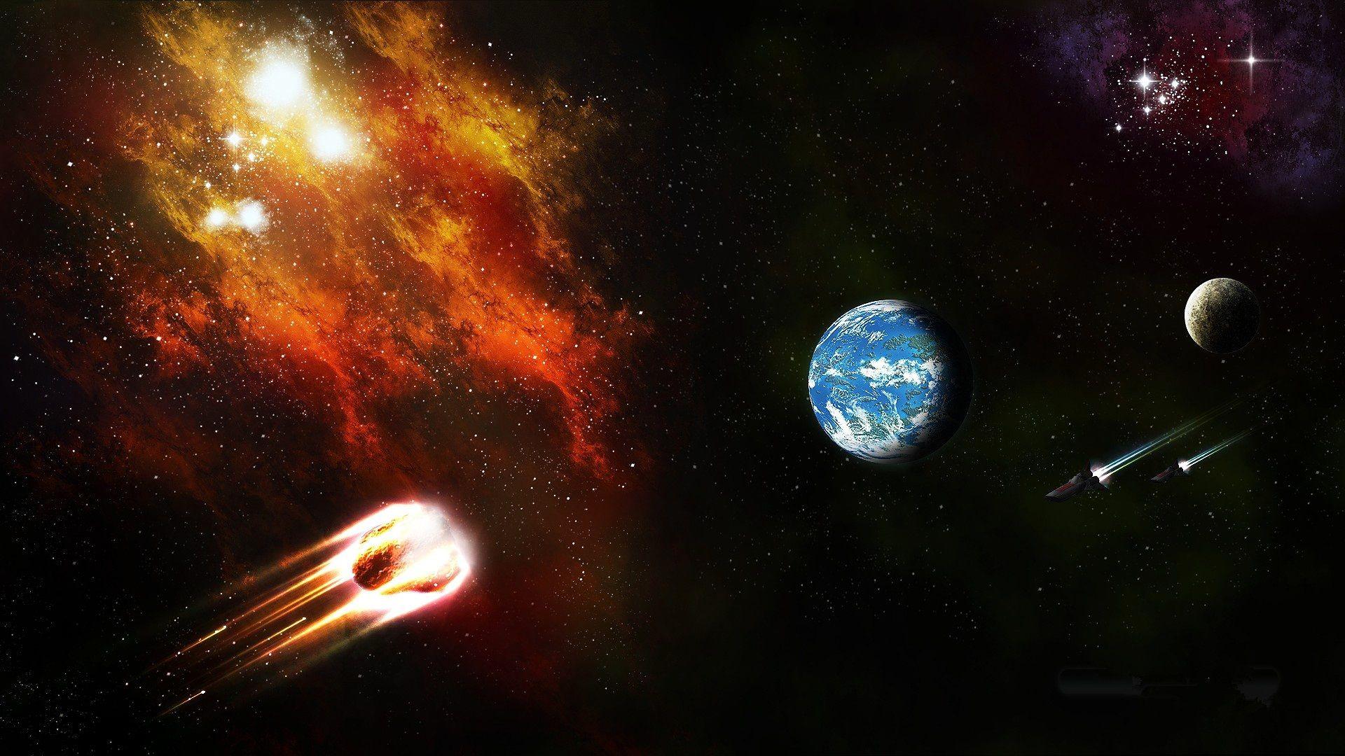 Space Meteor Wallpapers - Top Free Space Meteor Backgrounds ...