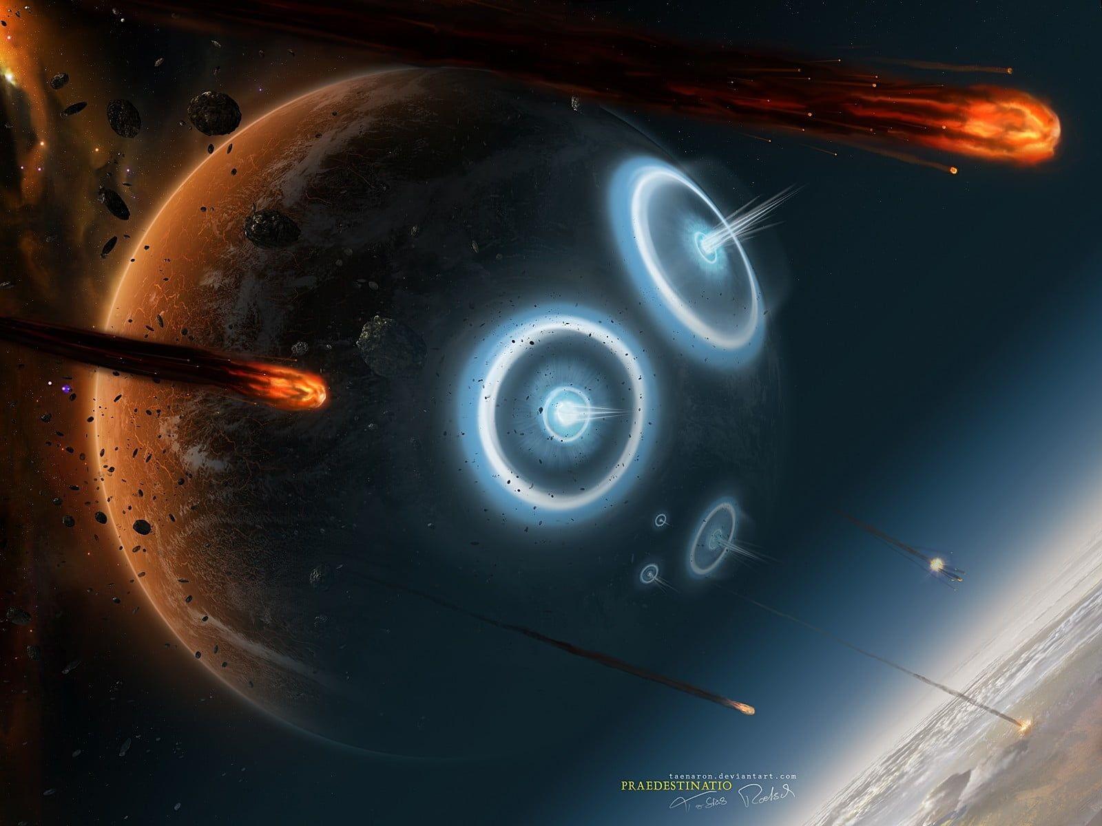 Space Meteor Wallpapers - Top Free Space Meteor Backgrounds ...