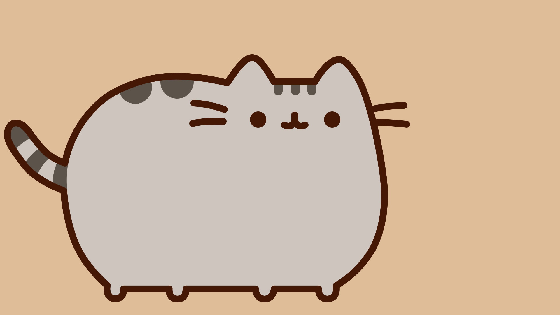 Chibi Cat Wallpaper