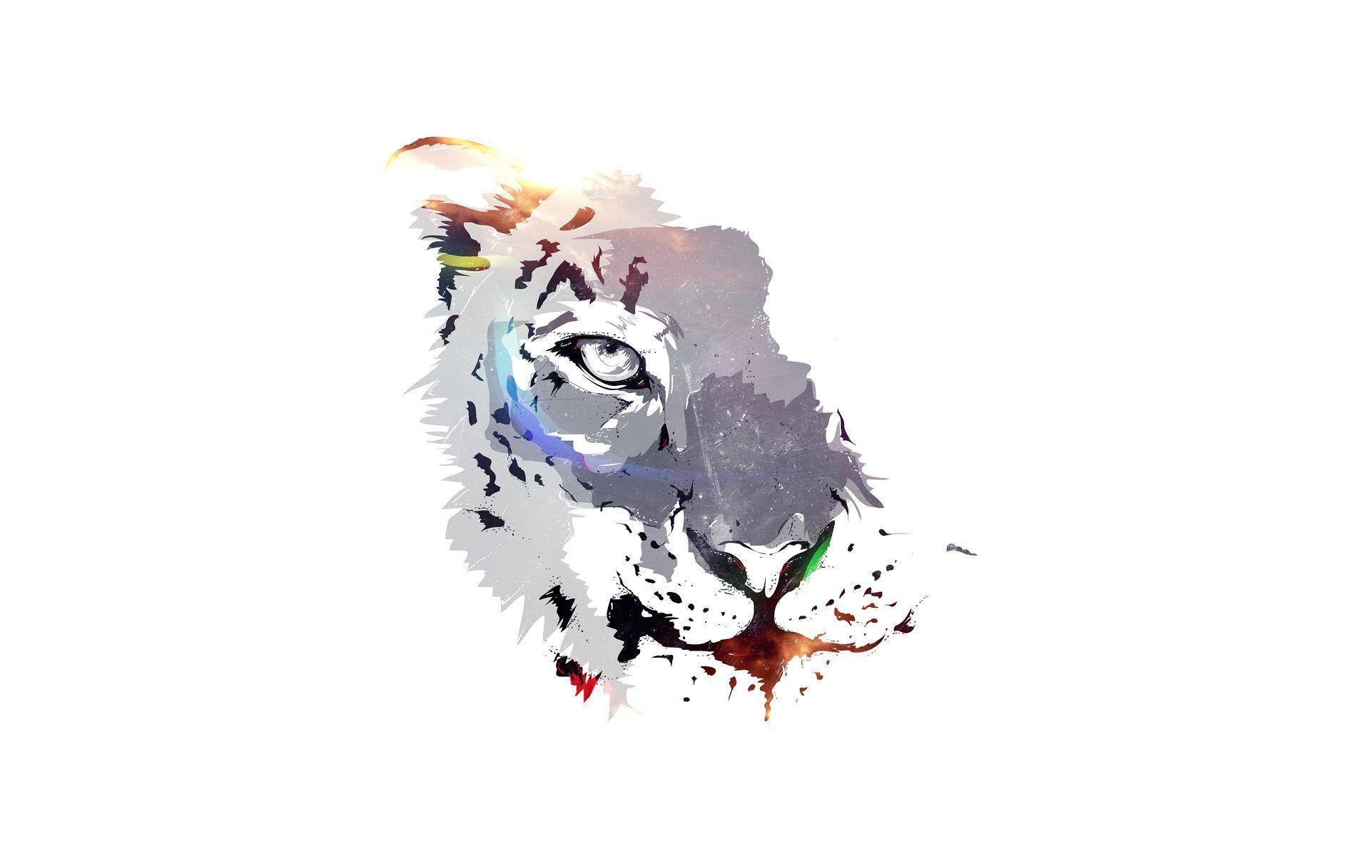 Tiger Art Wallpapers - Top Free Tiger Art Backgrounds - WallpaperAccess
