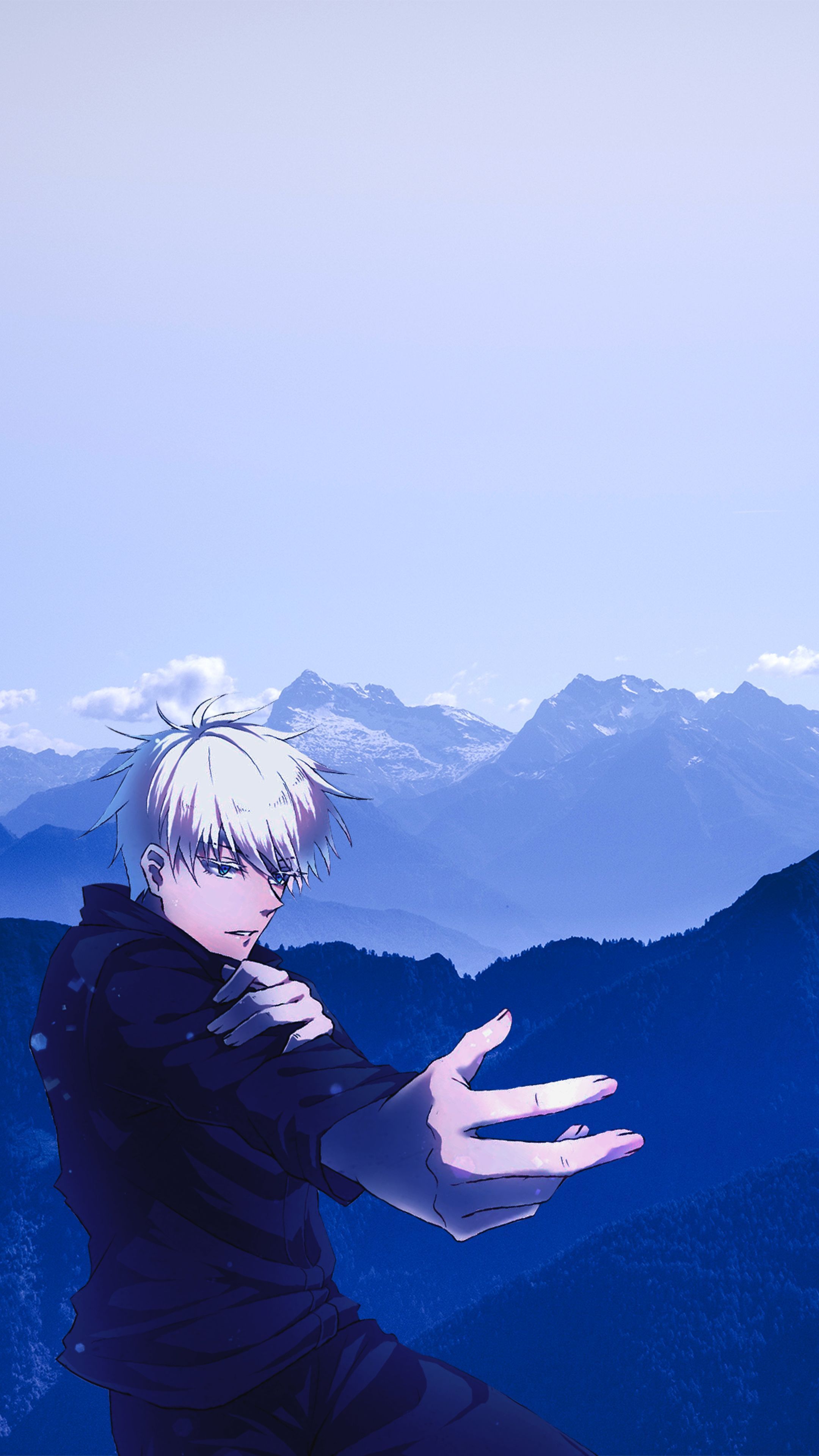 Gojo Blue Wallpapers - Top Free Gojo Blue Backgrounds - WallpaperAccess