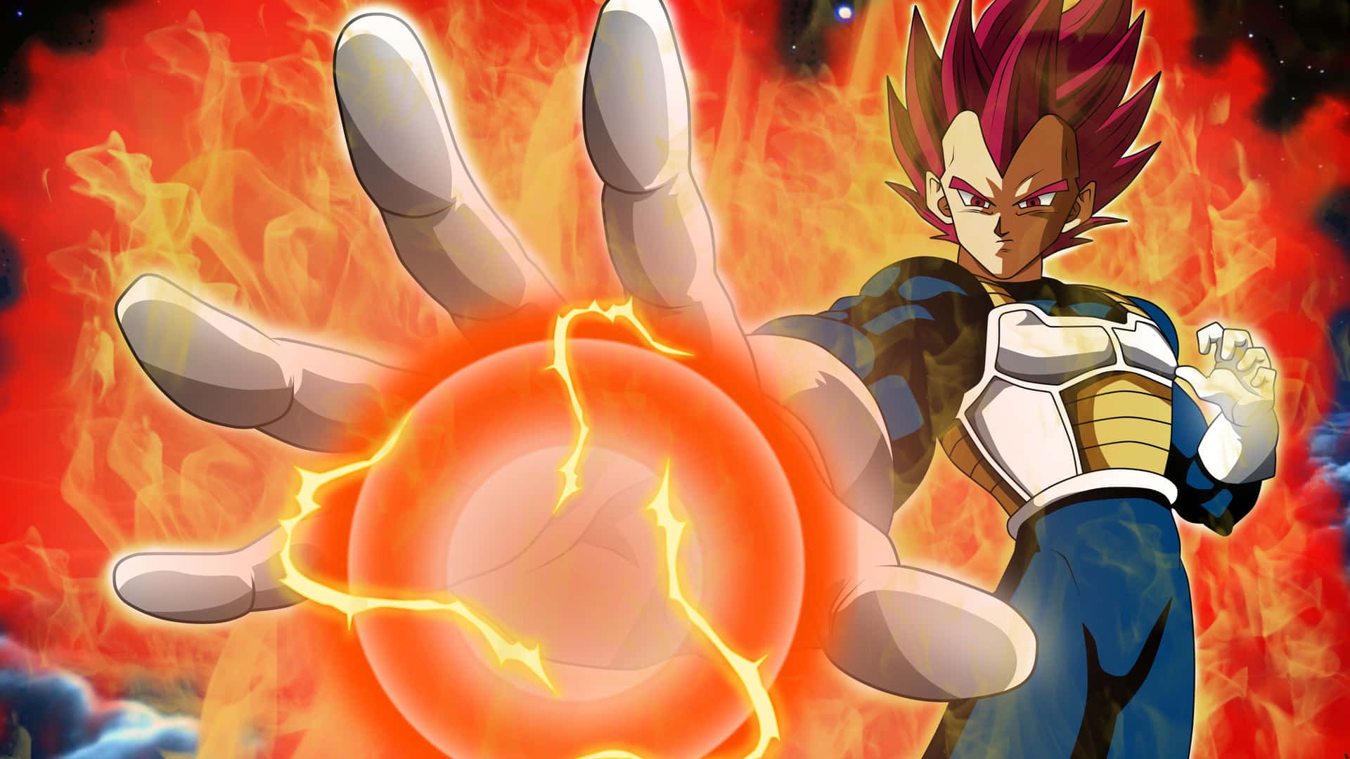 Vegeta SSJ God Wallpapers - Top Free Vegeta SSJ God Backgrounds ...