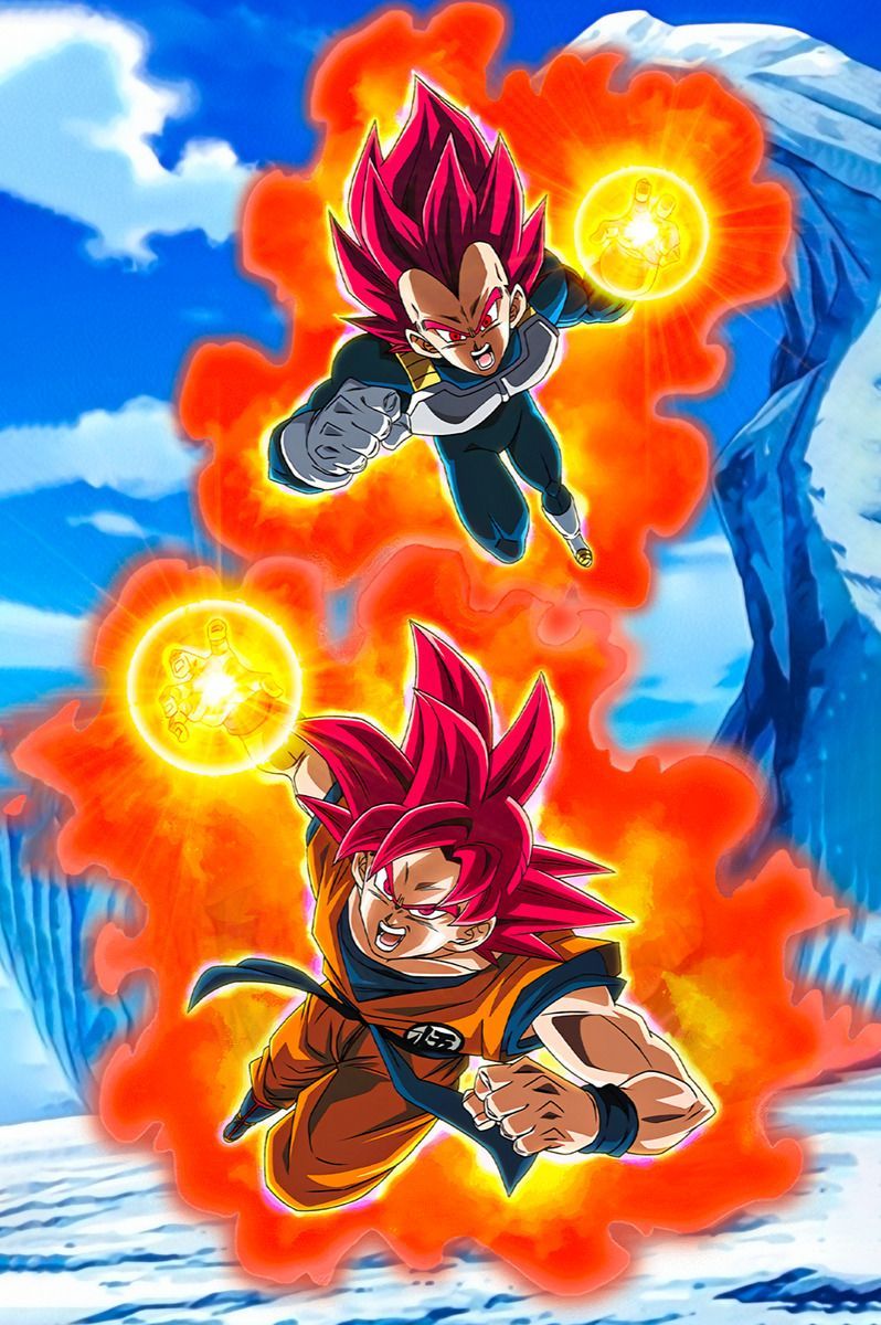 Vegeta SSJ God Wallpapers - Top Free Vegeta SSJ God Backgrounds ...