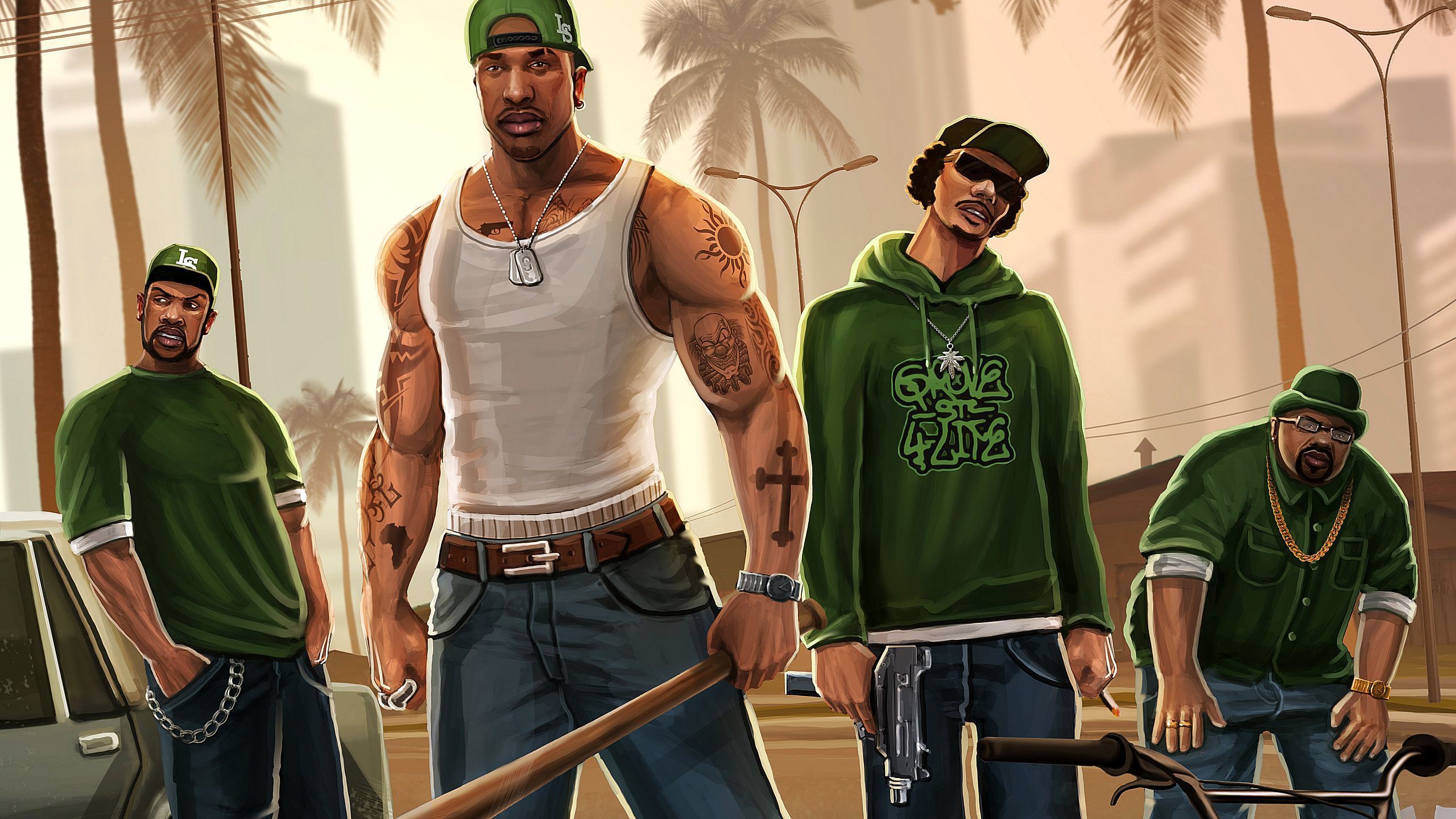 CJ Gta Wallpapers - Top Free CJ Gta Backgrounds - WallpaperAccess