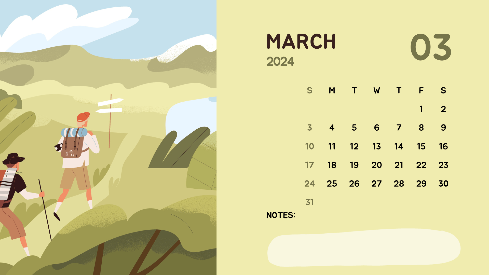 March 2024 Calendar Wallpapers - Top Free March 2024 Calendar ...