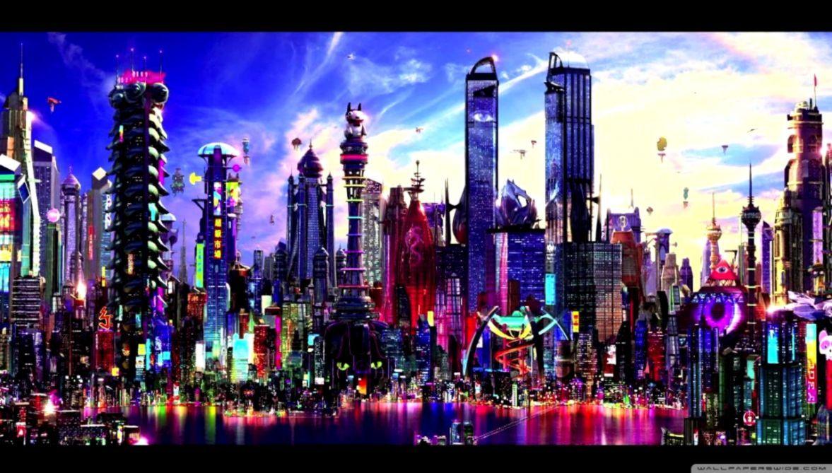 Futuristic Chinese City Wallpapers - Top Free Futuristic Chinese City ...