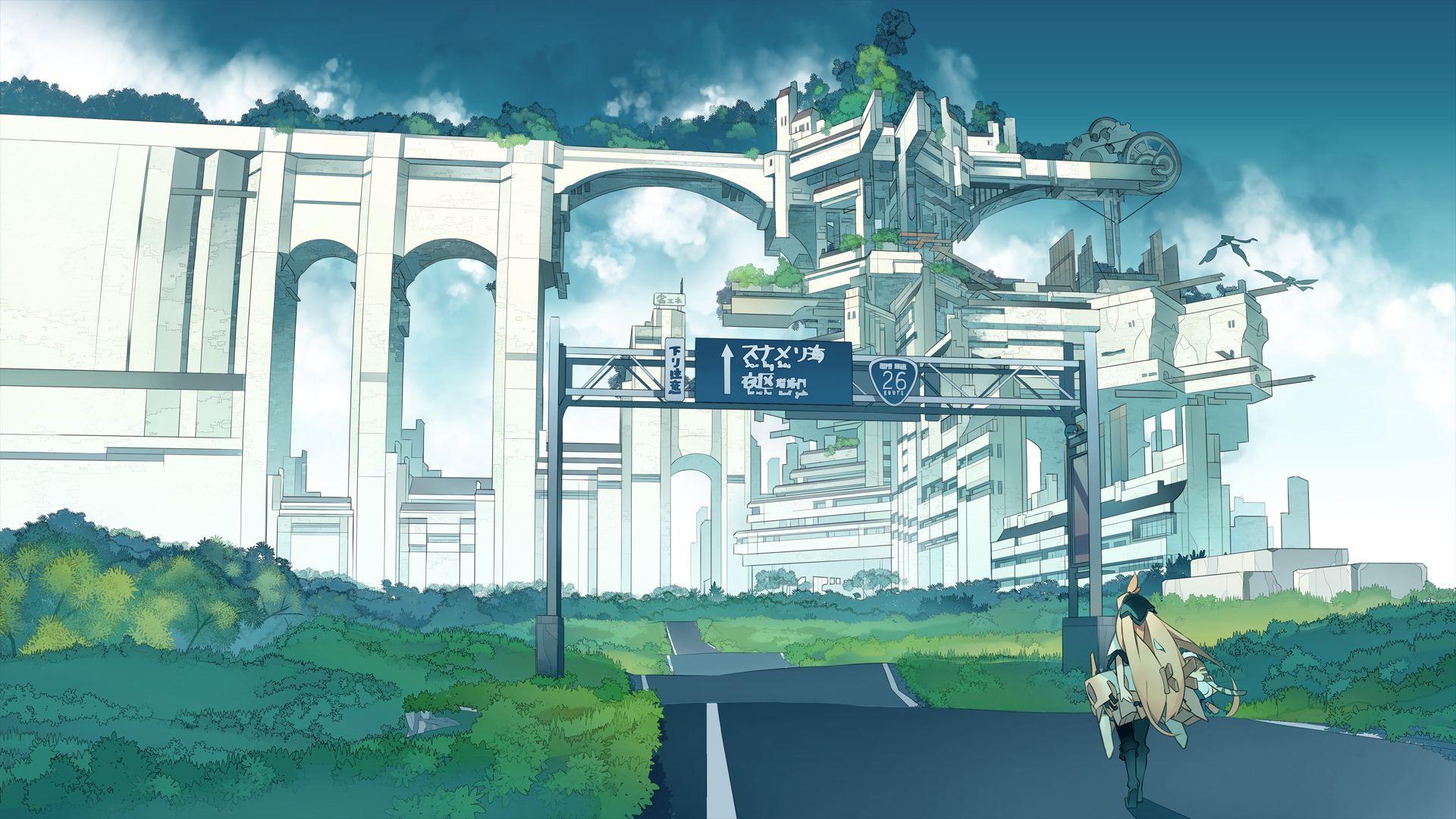 Futuristic Anime Wallpapers - Top Free Futuristic Anime Backgrounds ...