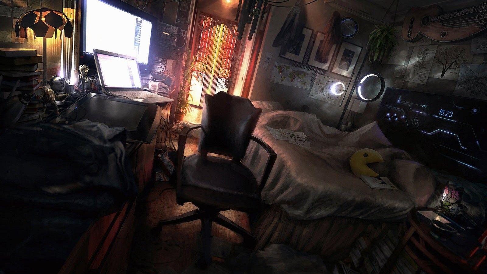 Futuristic Room Wallpapers - Top Free Futuristic Room Backgrounds ...