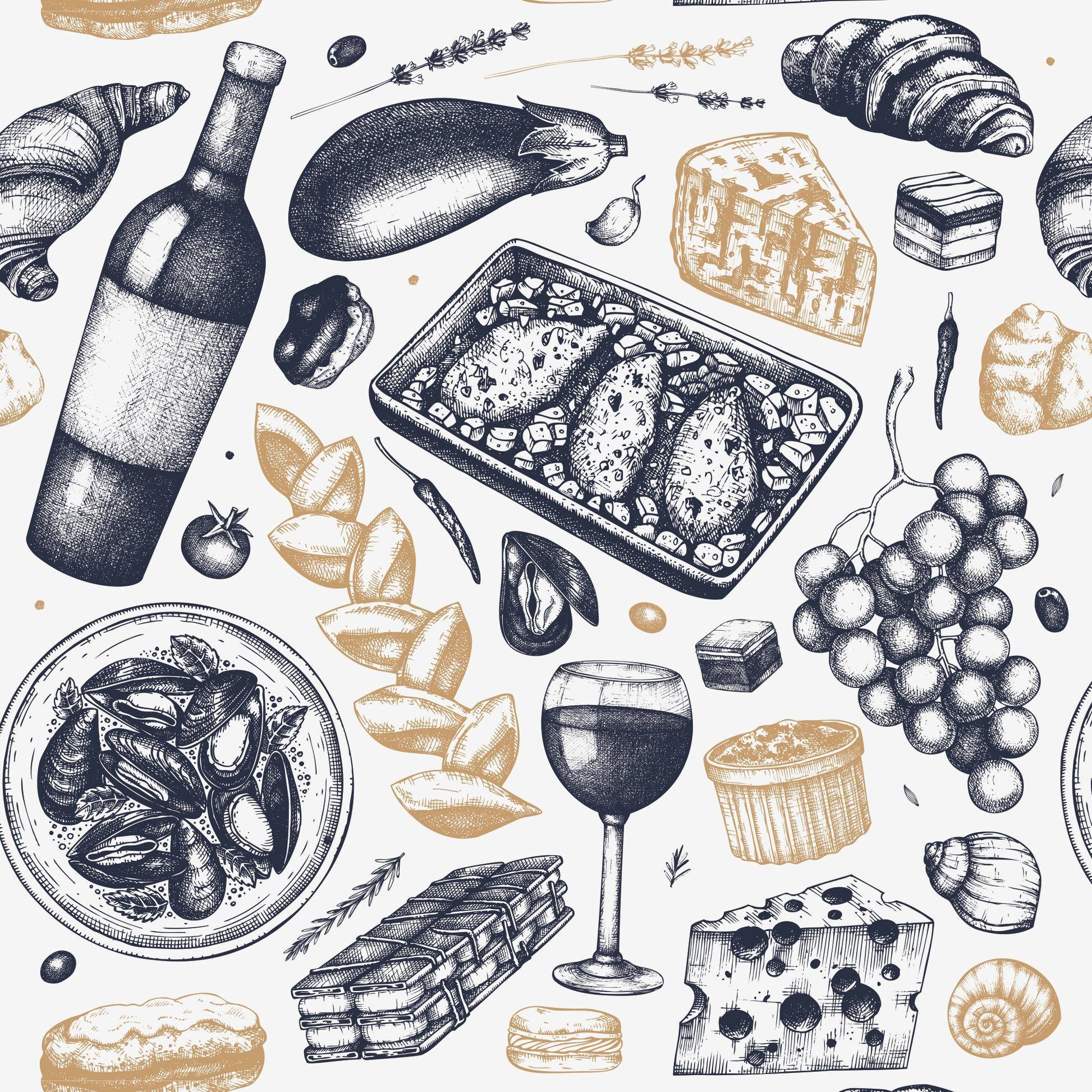 Food Drawing Wallpapers - Top Free Food Drawing Backgrounds ...