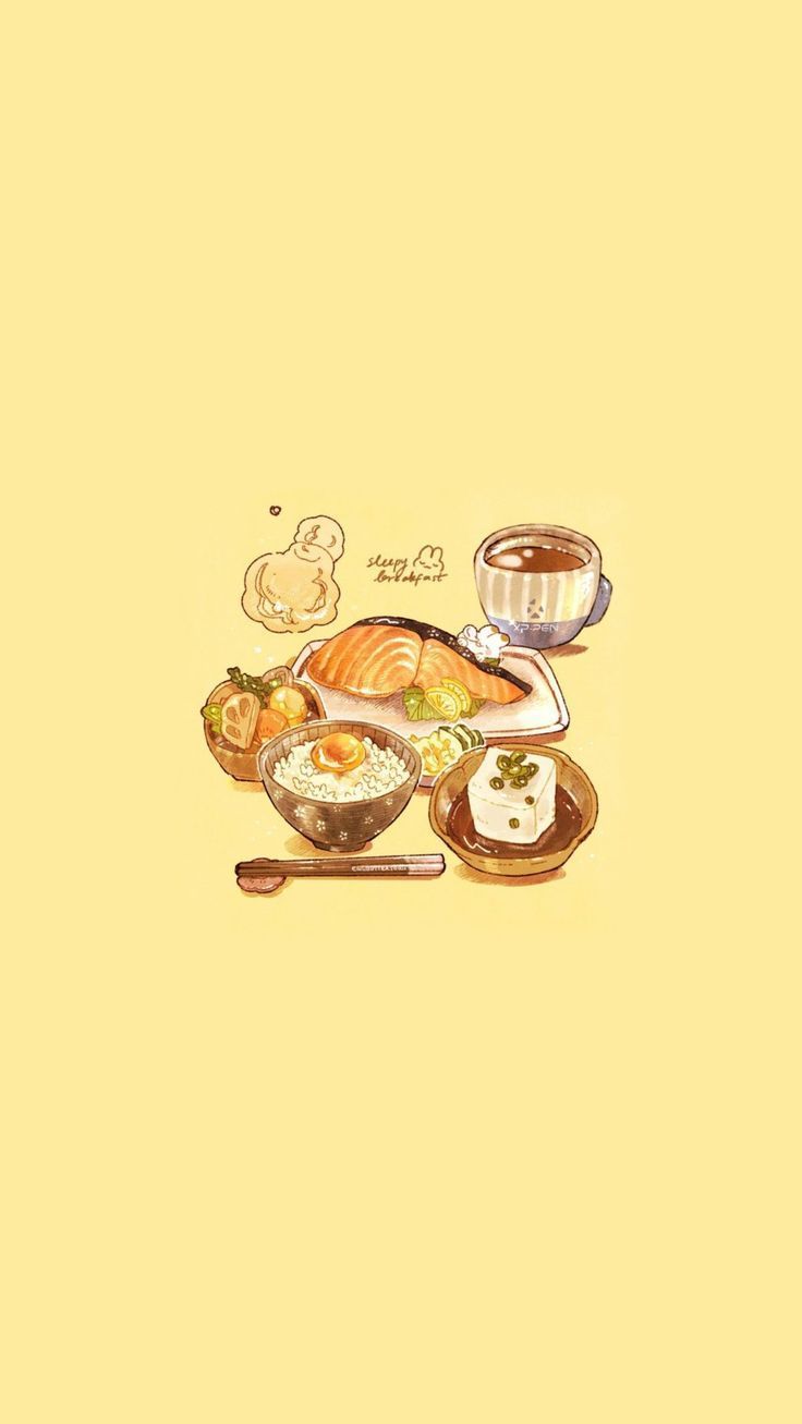 Food Drawing Wallpapers - Top Free Food Drawing Backgrounds ...