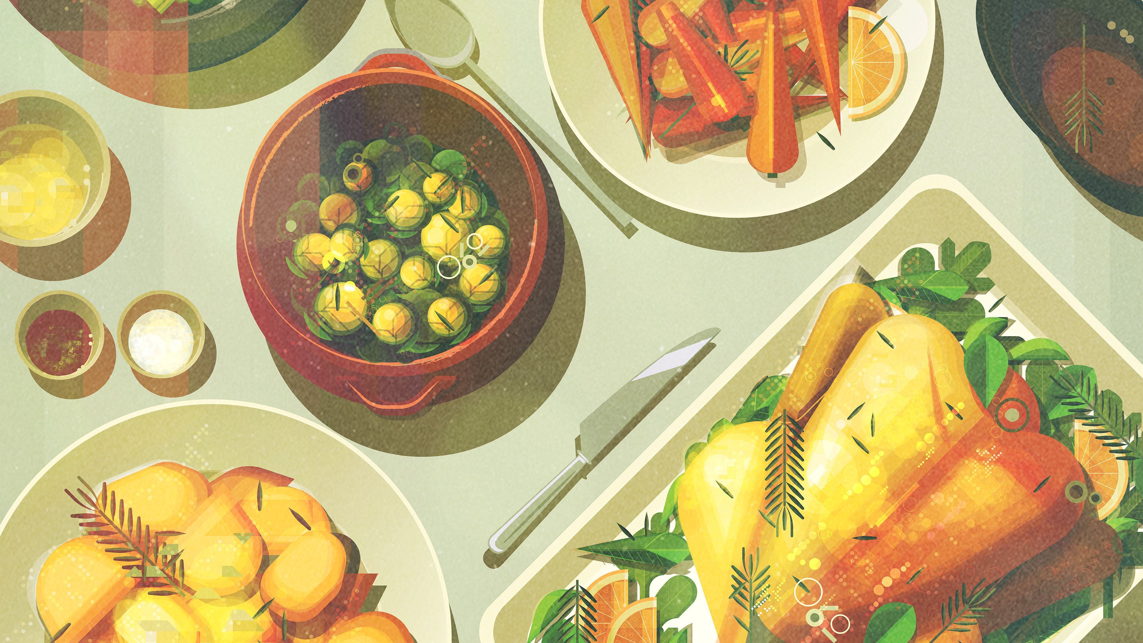 Food Drawing Wallpapers - Top Free Food Drawing Backgrounds ...