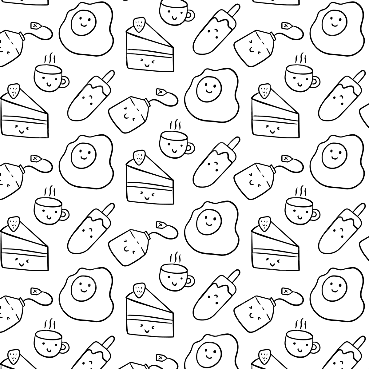 Food Drawing Wallpapers - Top Free Food Drawing Backgrounds ...