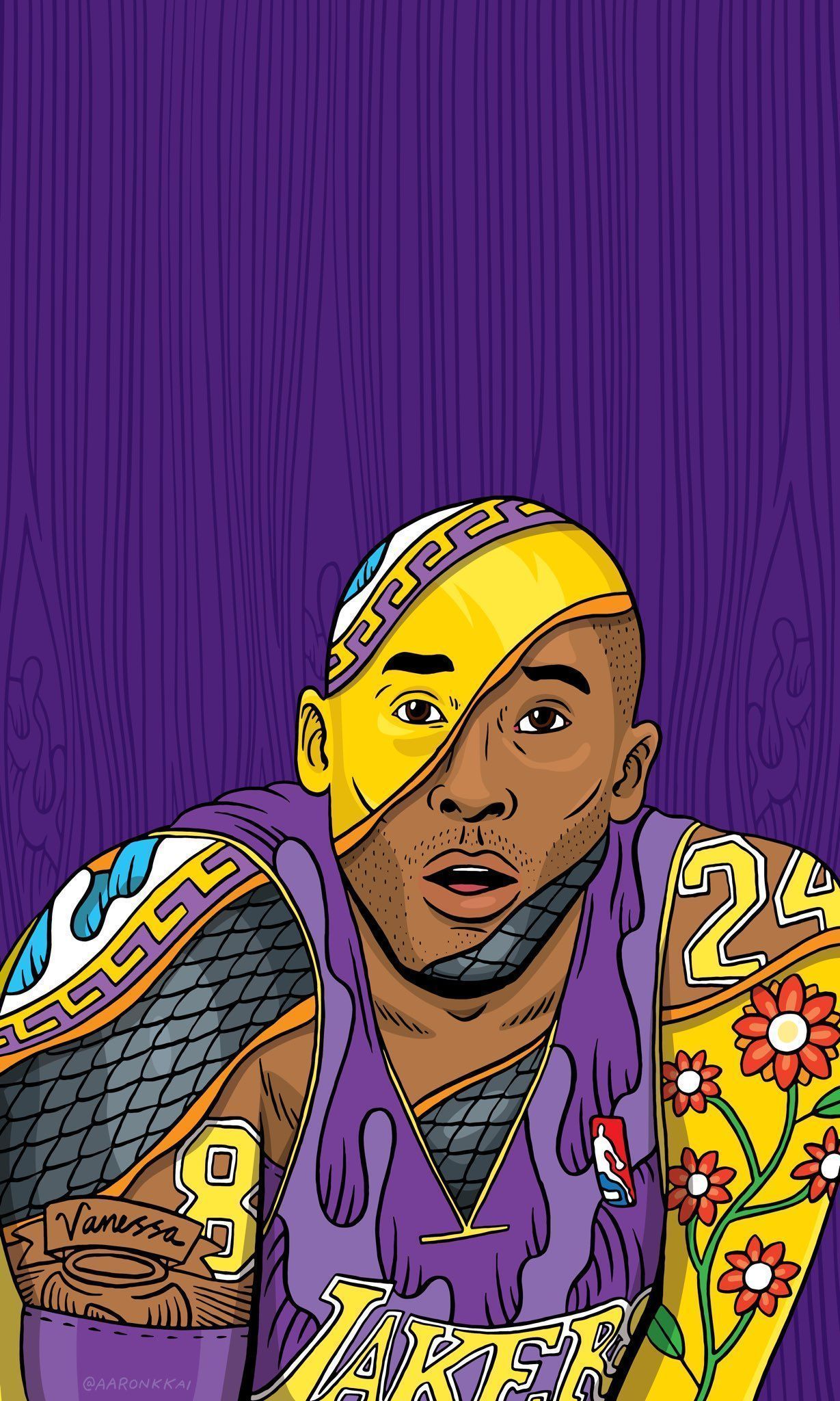 Young Kobe Wallpapers - Top Free Young Kobe Backgrounds - WallpaperAccess