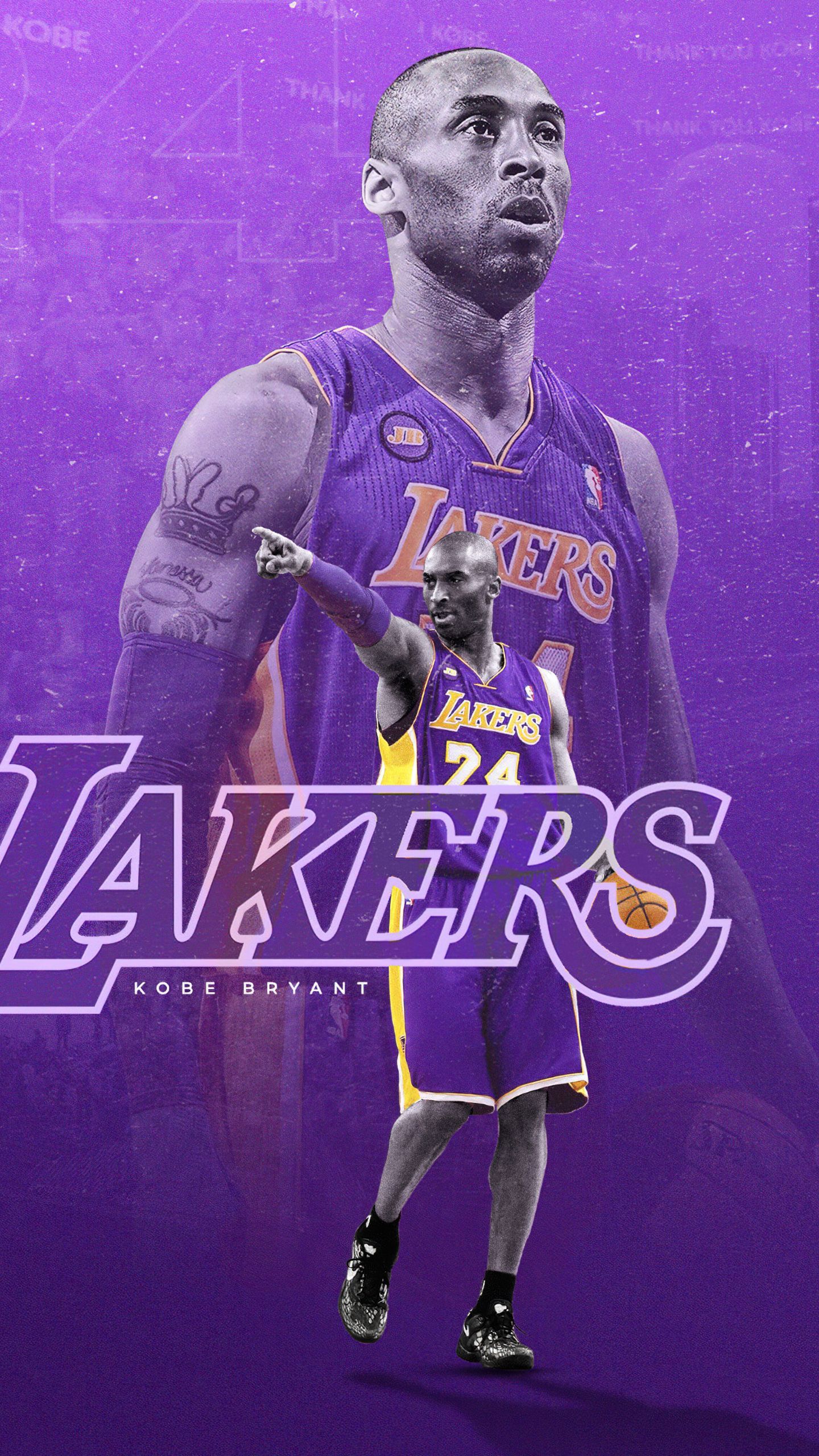 Young Kobe Wallpapers - Top Free Young Kobe Backgrounds - WallpaperAccess