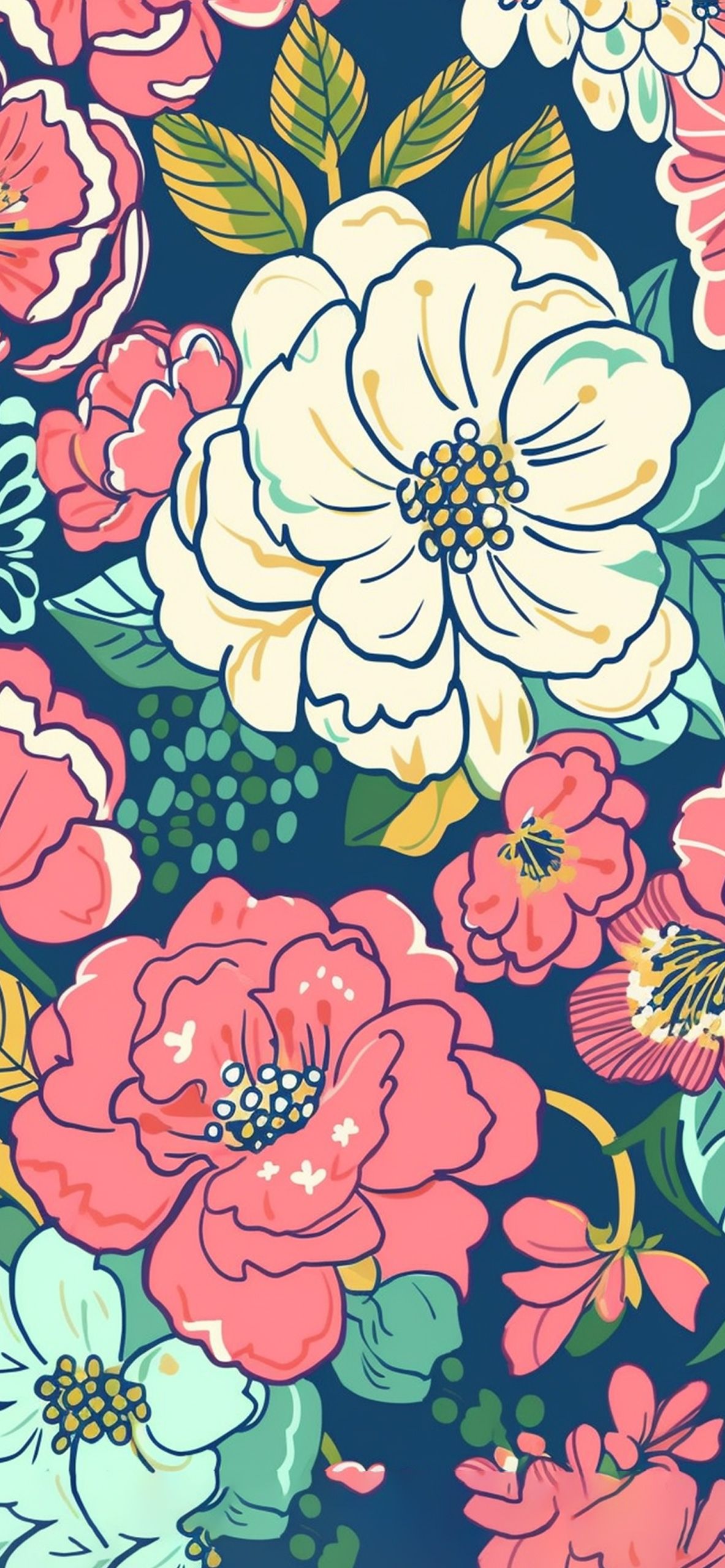 Preppy Flower Wallpapers - Top Free Preppy Flower Backgrounds ...
