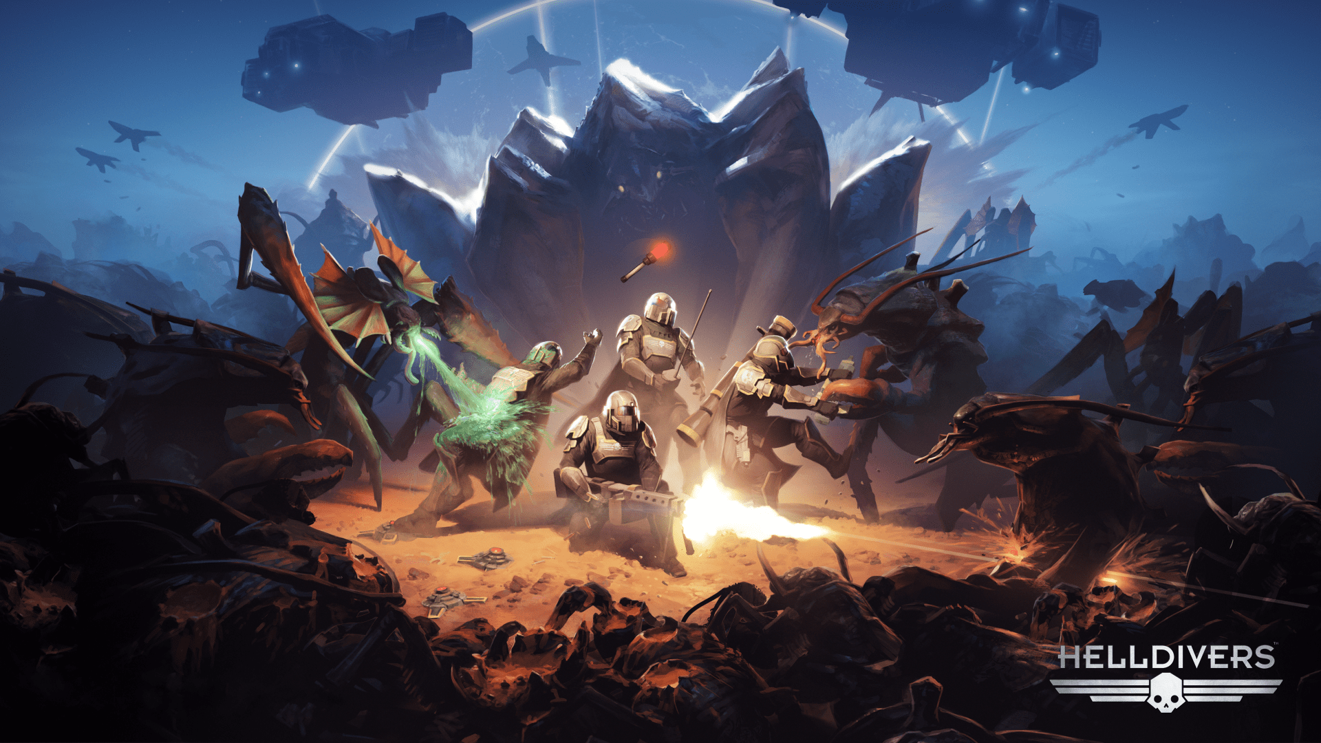 Helldivers Wallpapers - Top Free Helldivers Backgrounds - WallpaperAccess