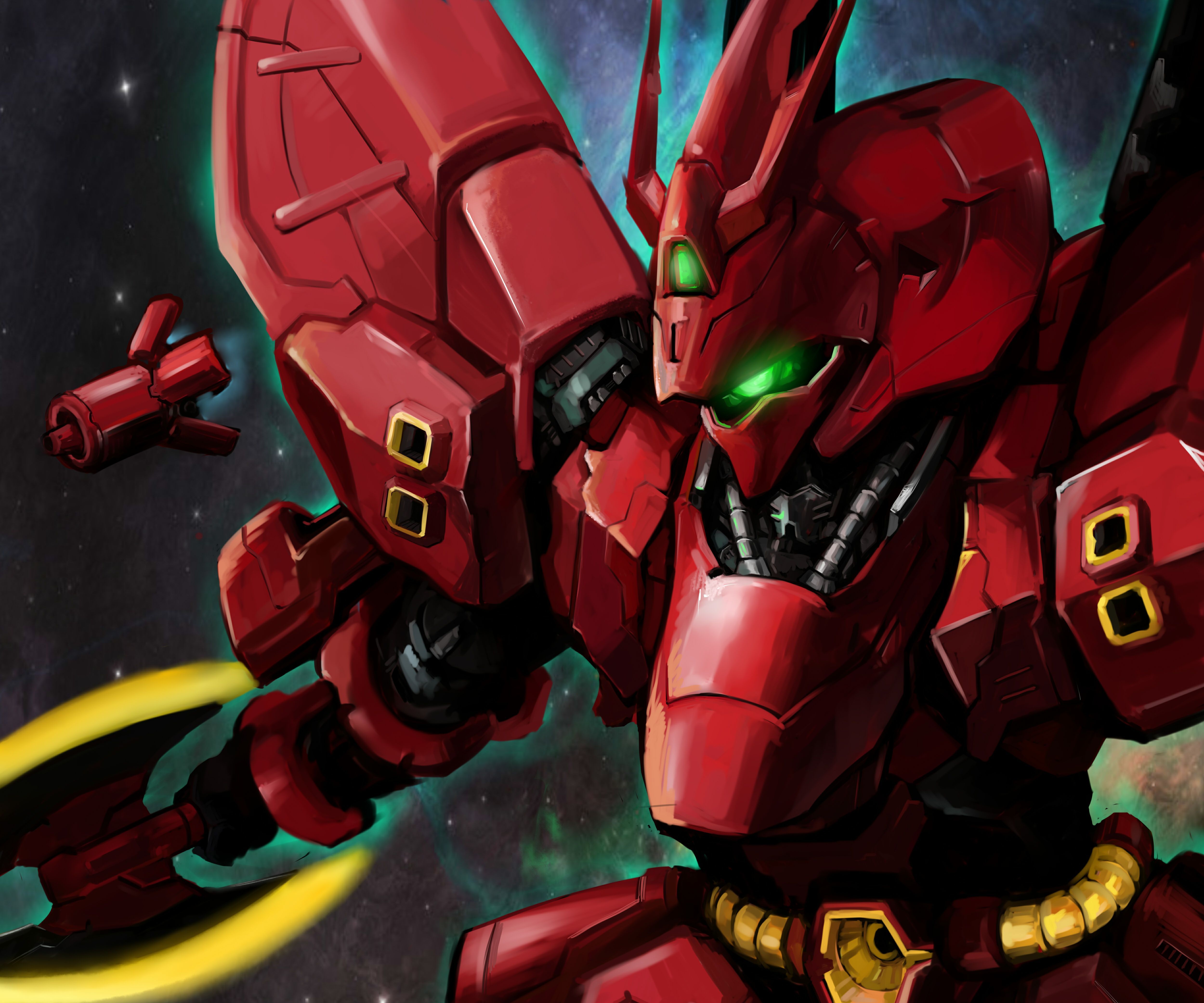 Red Gundam Wallpapers - Top Free Red Gundam Backgrounds - WallpaperAccess