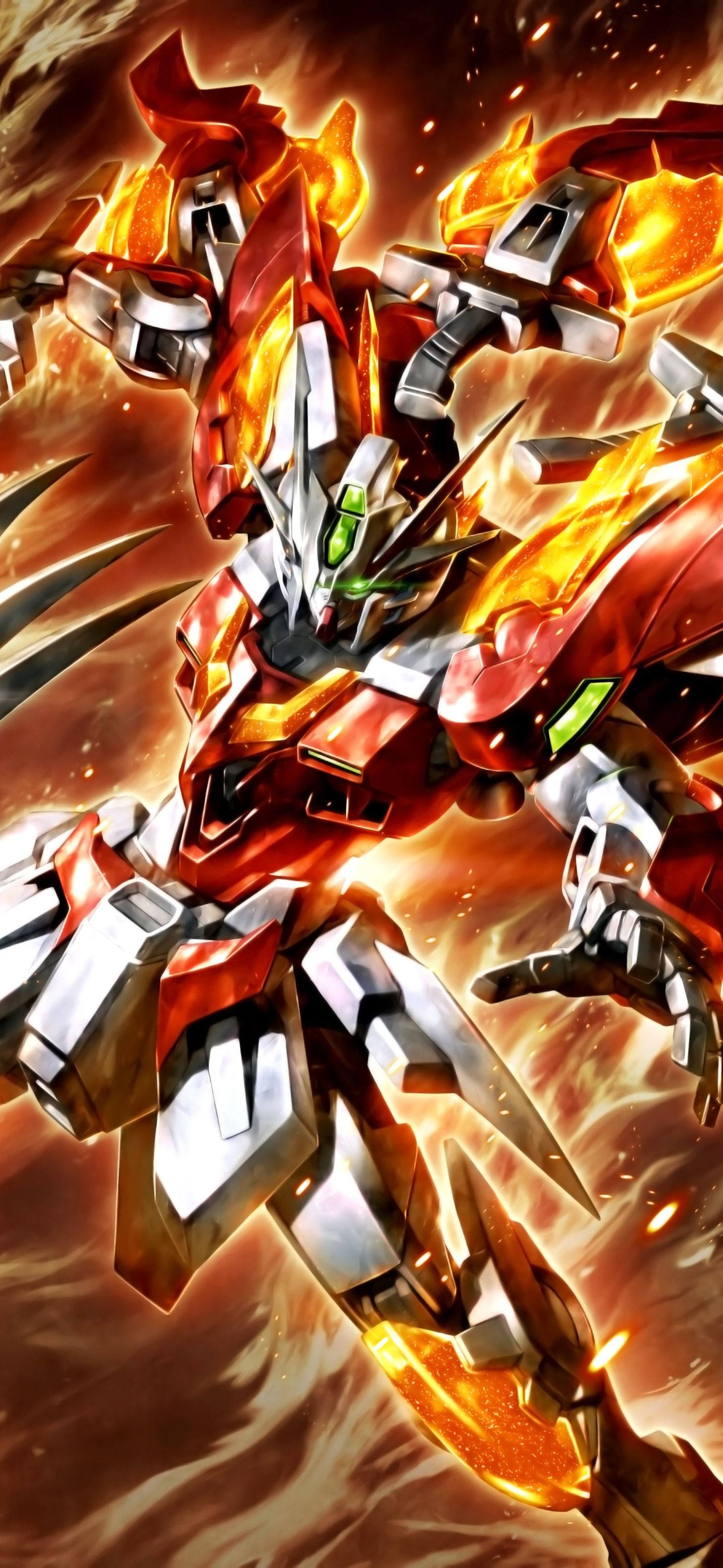 Red Gundam Wallpapers - Top Free Red Gundam Backgrounds - WallpaperAccess